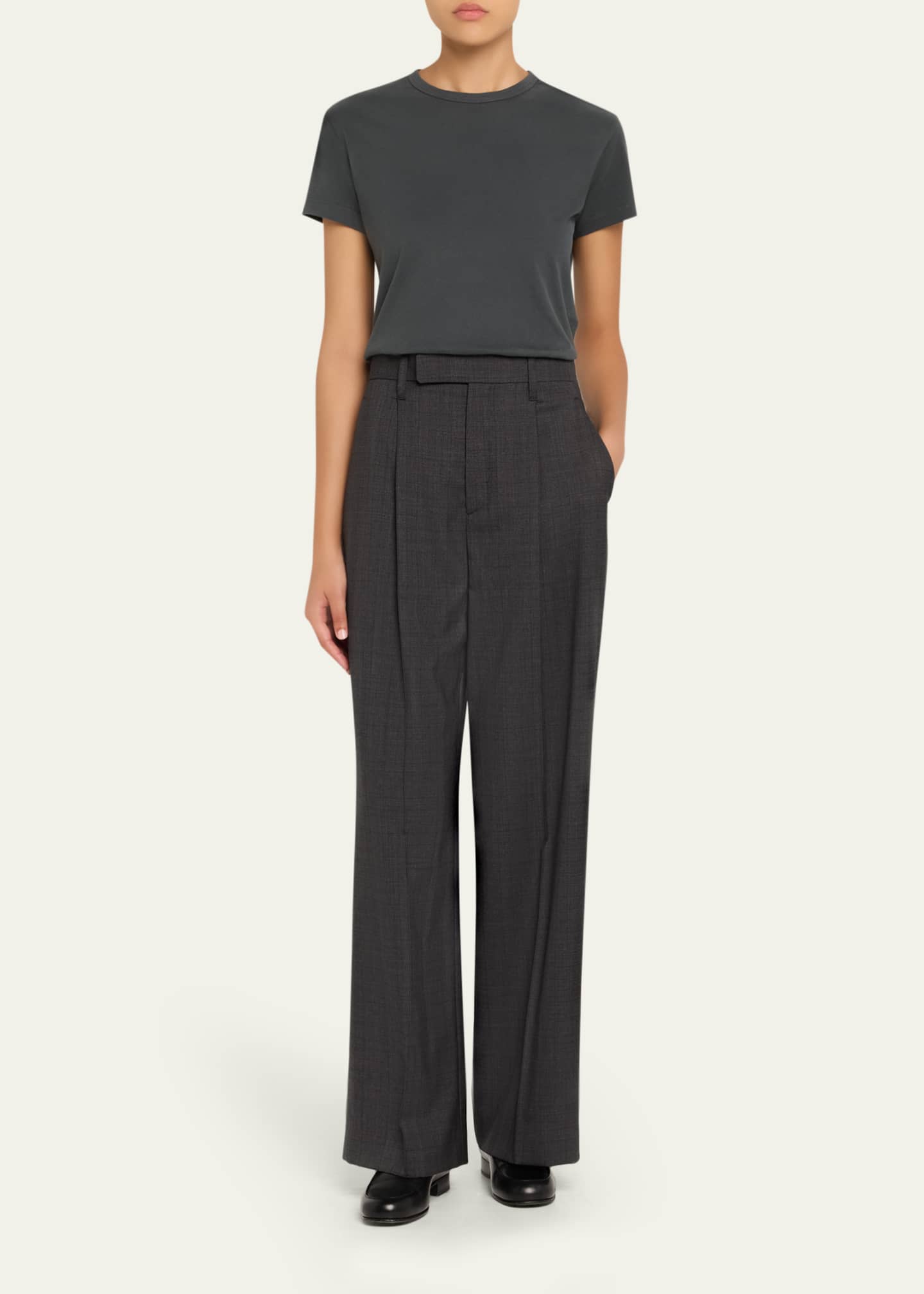 Officine Generale Lara Short-Sleeve Tee - Bergdorf Goodman