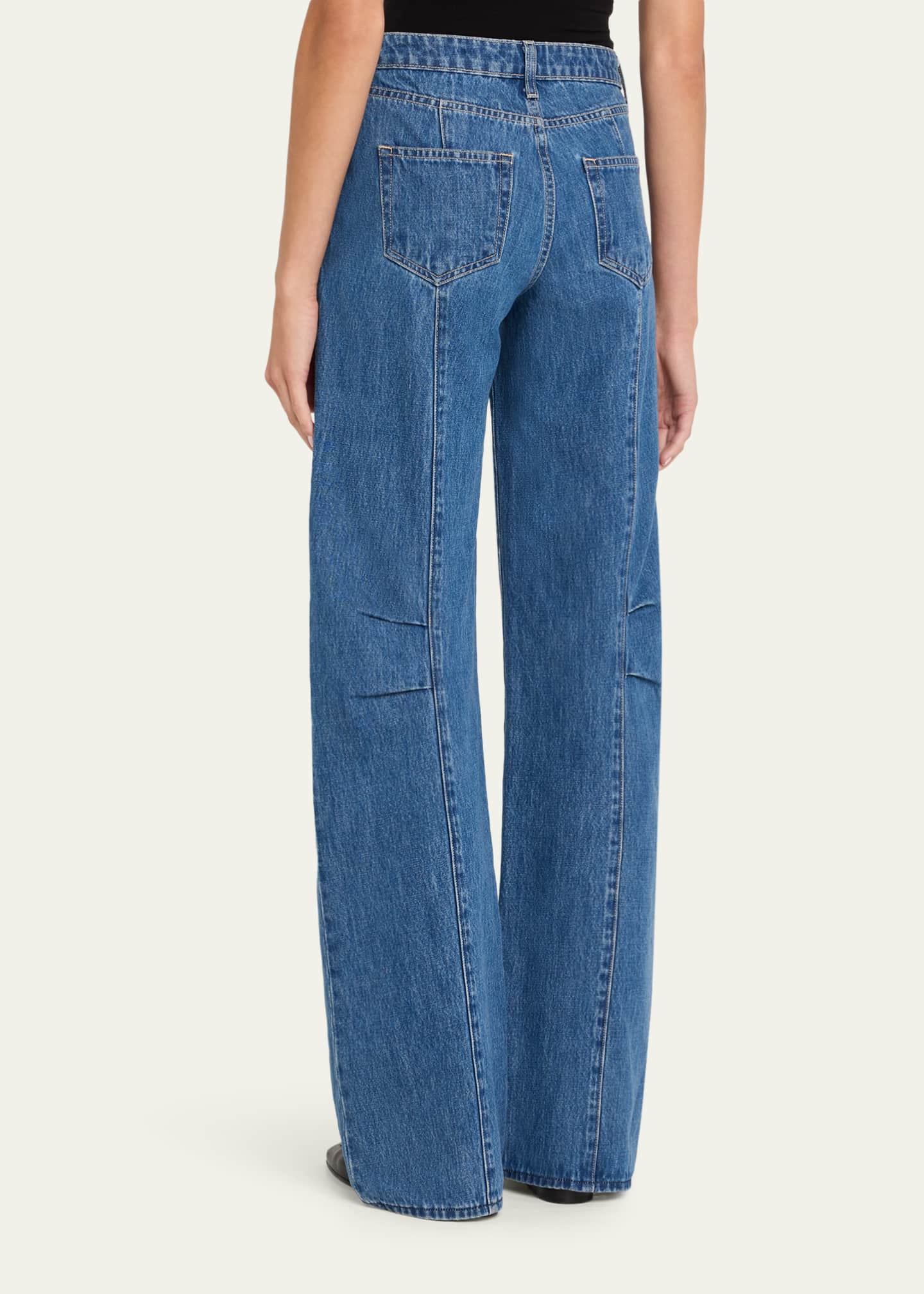 L'Agence Zara High-Rise Rodeo Barrel Jeans - Bergdorf Goodman