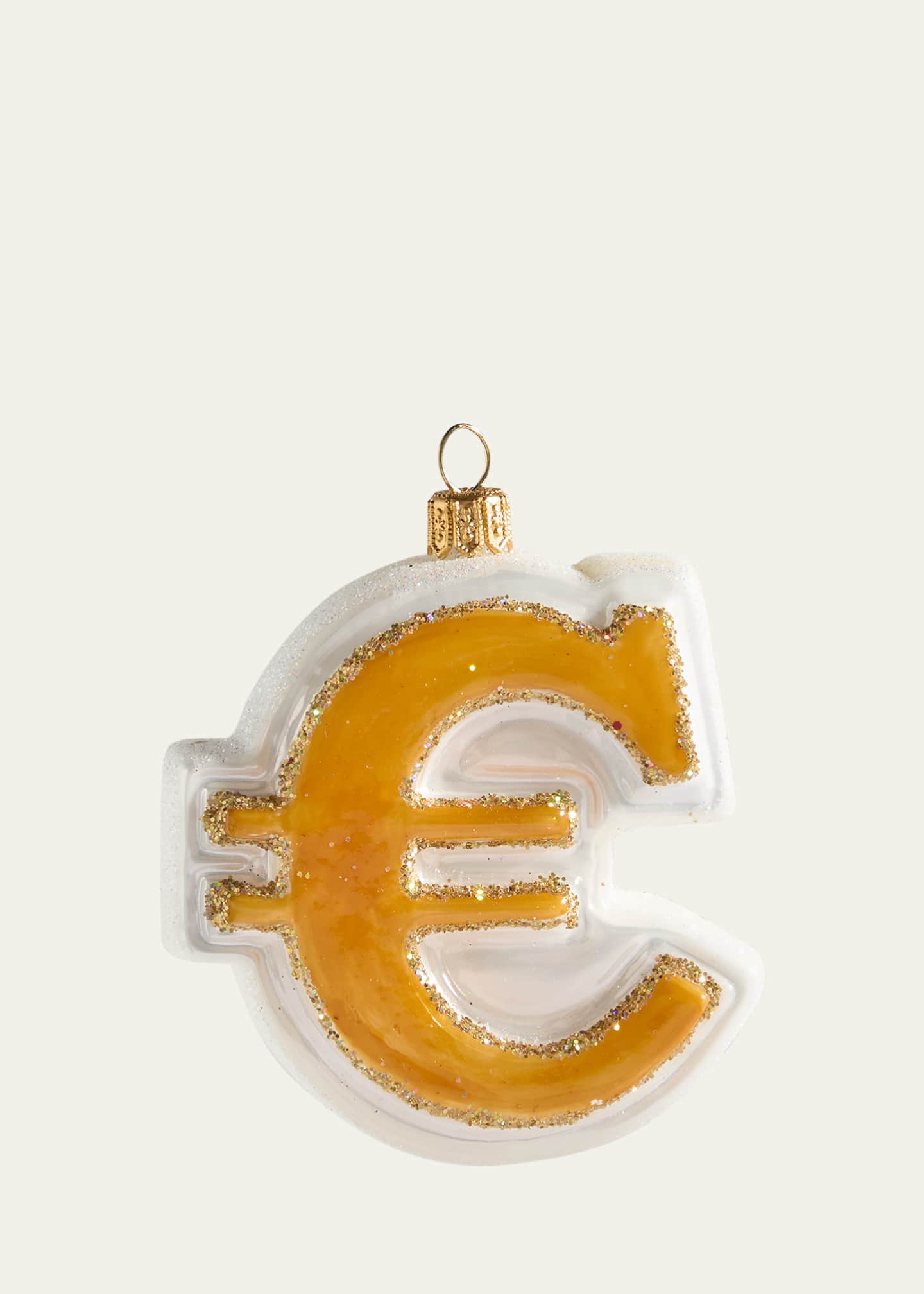 Bergdorf Goodman Euro Symbol Christmas Ornament - Bergdorf Goodman