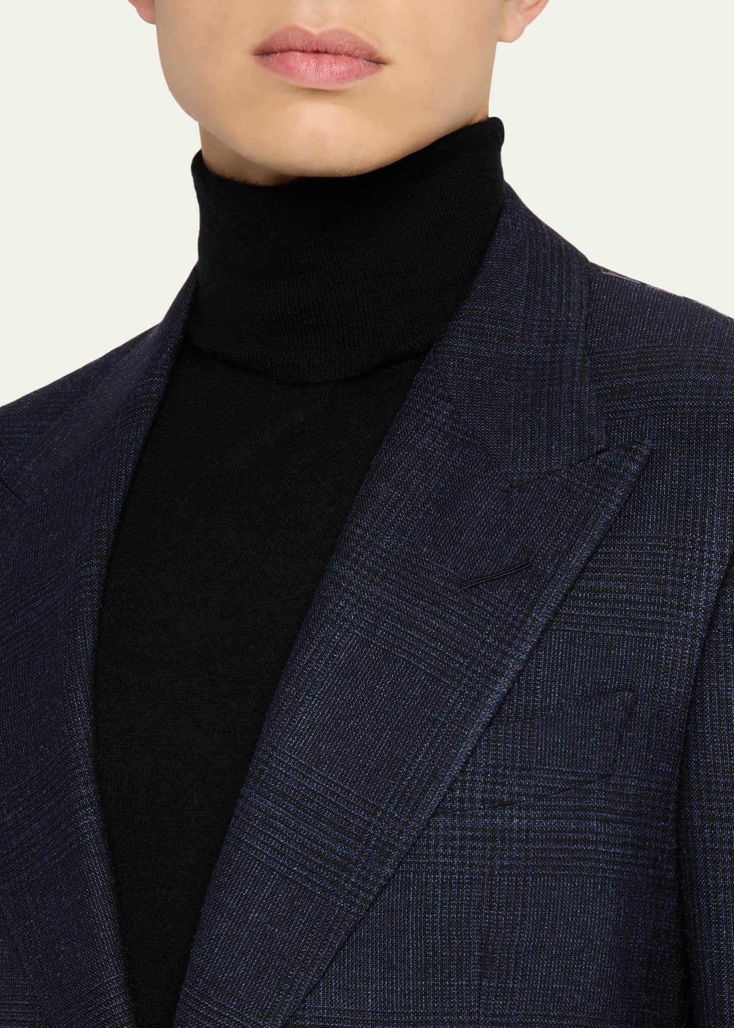 TOM FORD Men's Check Single-Breasted Suit - Bergdorf Goodman