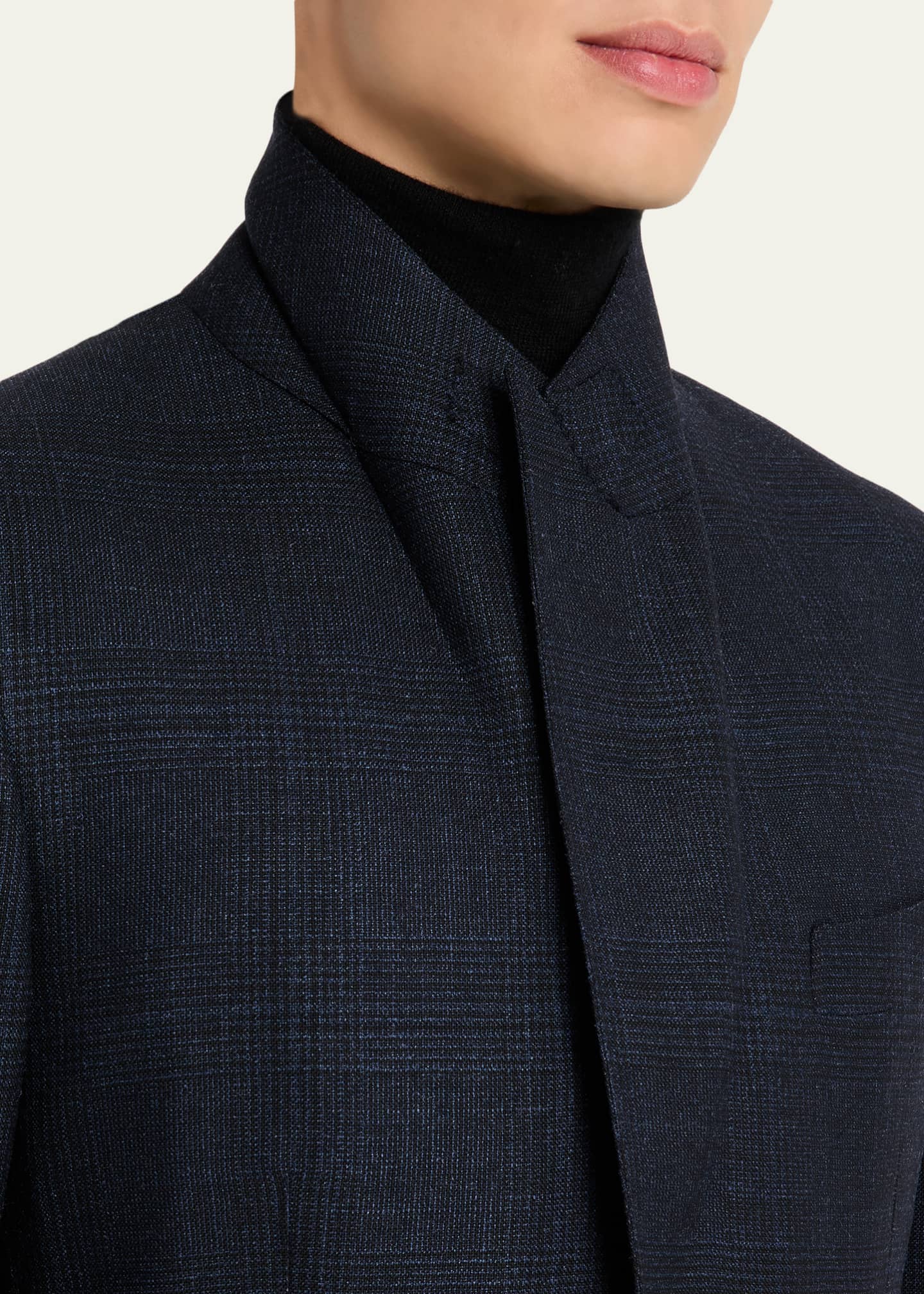 TOM FORD Men's Check Single-Breasted Suit - Bergdorf Goodman