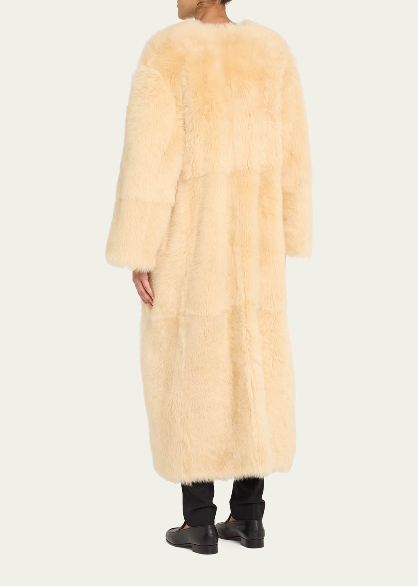 Loulou De Saison Siba Sheep Shearling Long Coat - Bergdorf Goodman