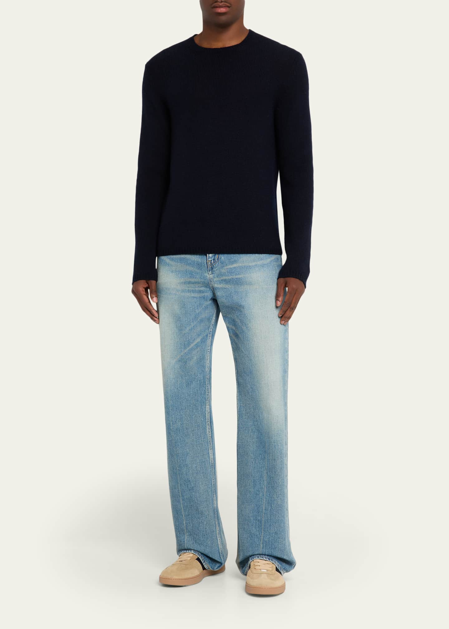 Bally Men's Retro Crest Suede Low-Top Sneakers - Bergdorf Goodman