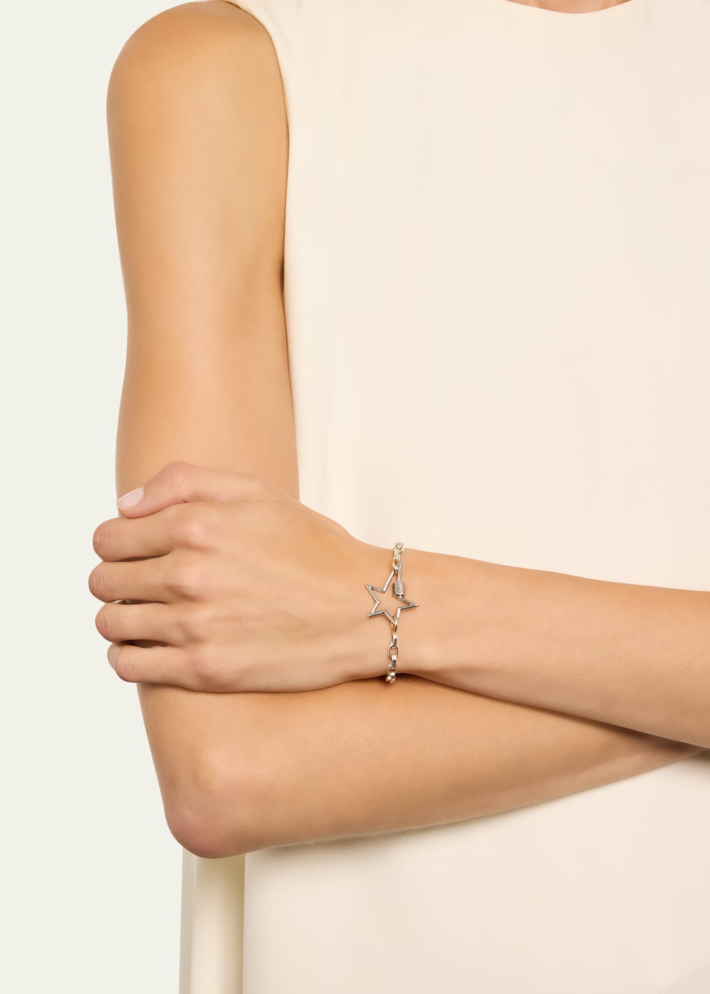 Marla Aaron Starlock in 14K White Gold - Bergdorf Goodman