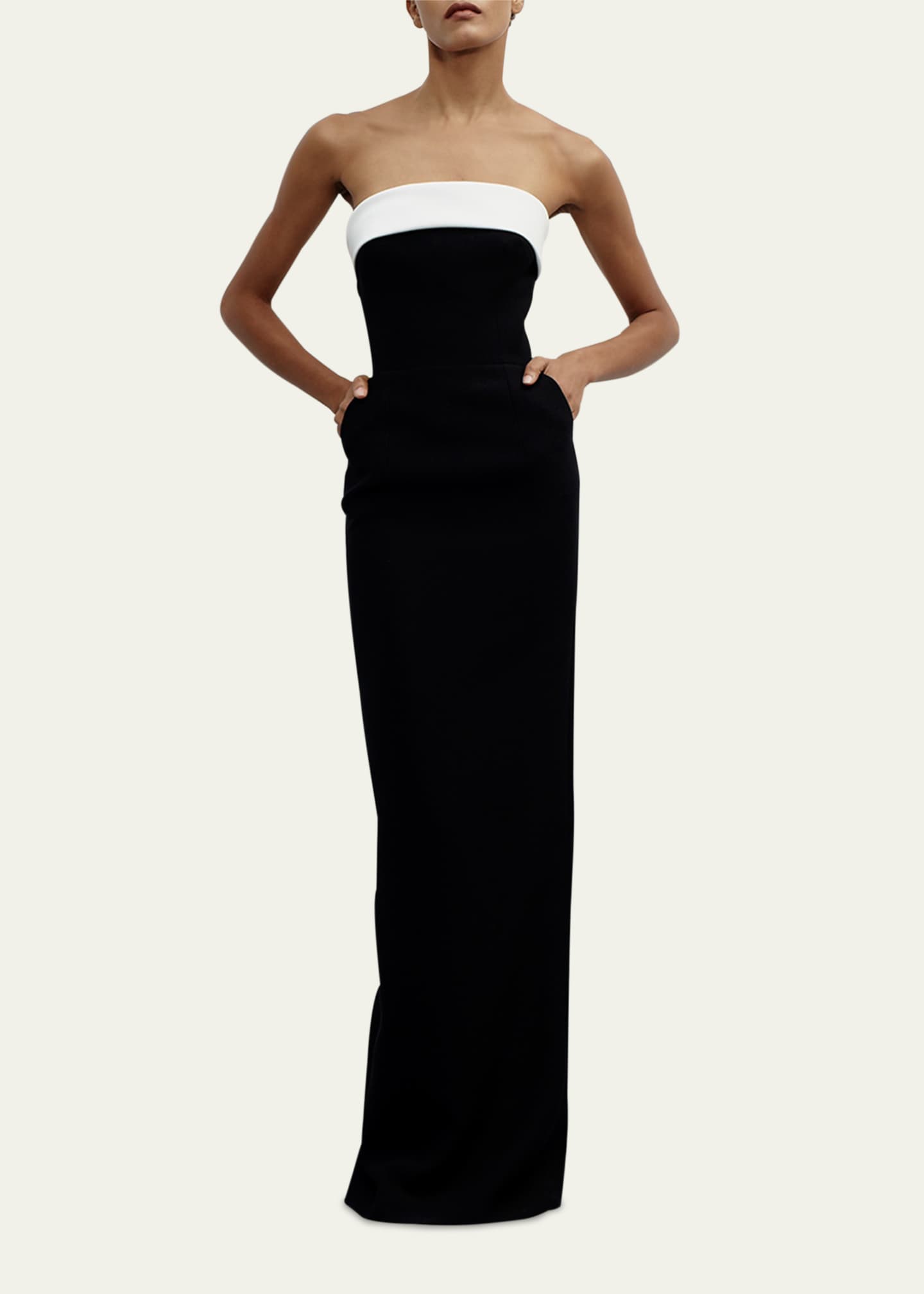 The New Arrivals by Ilkyaz Ozel Rhea Strapless Gown - Bergdorf Goodman