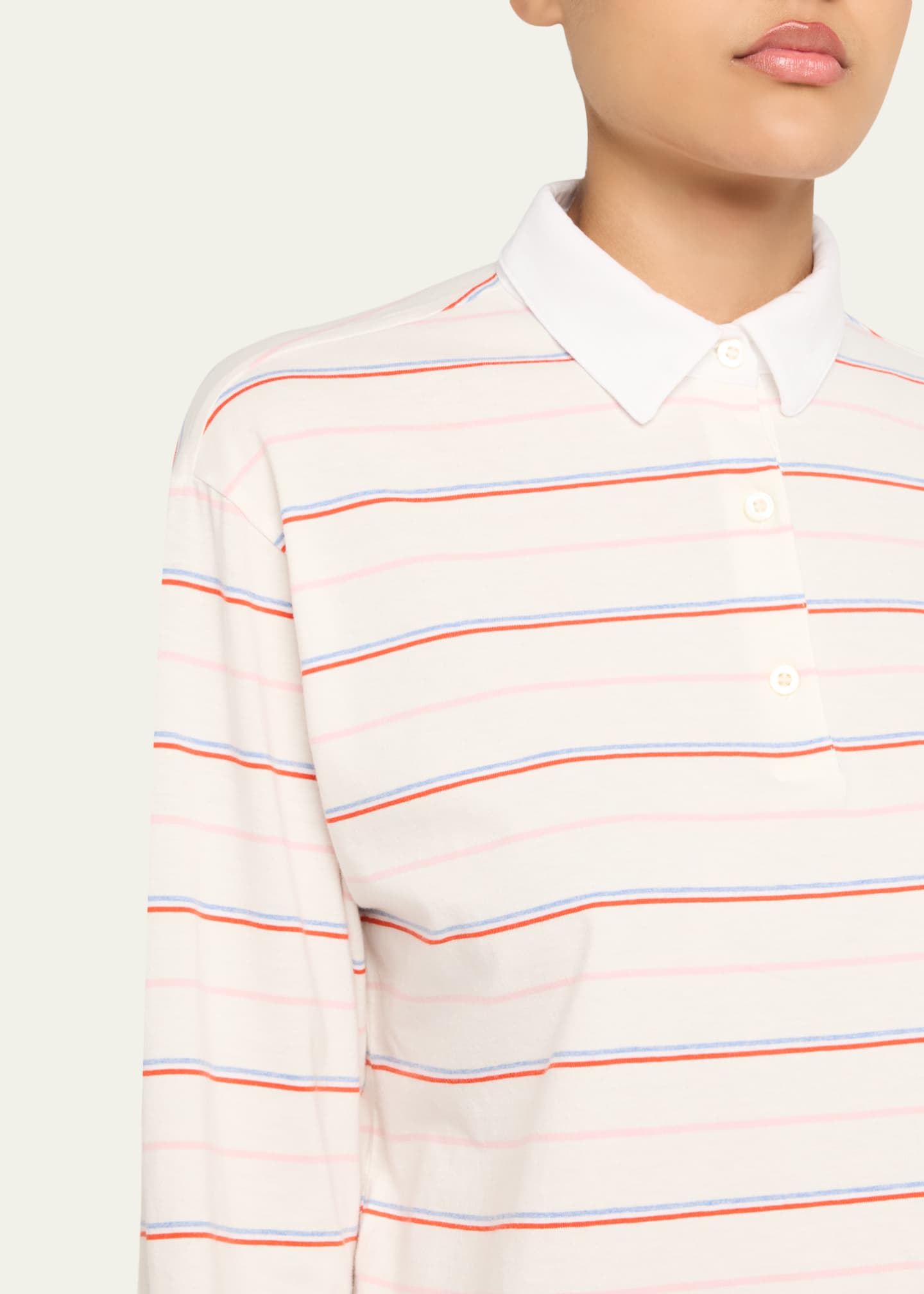 Kule The Lexie Striped Polo - Bergdorf Goodman