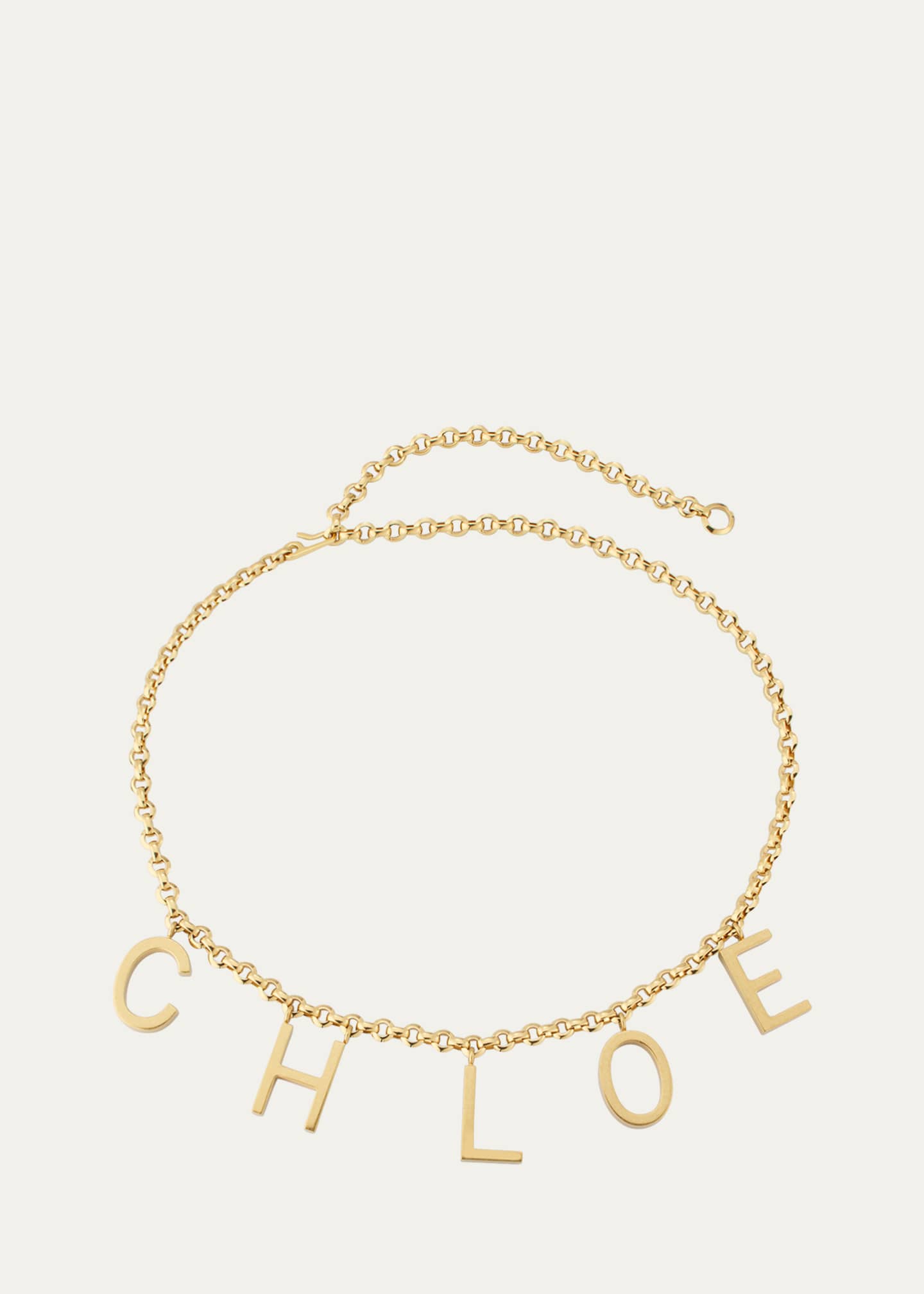 Chloe Logo Letters Belt - Bergdorf Goodman