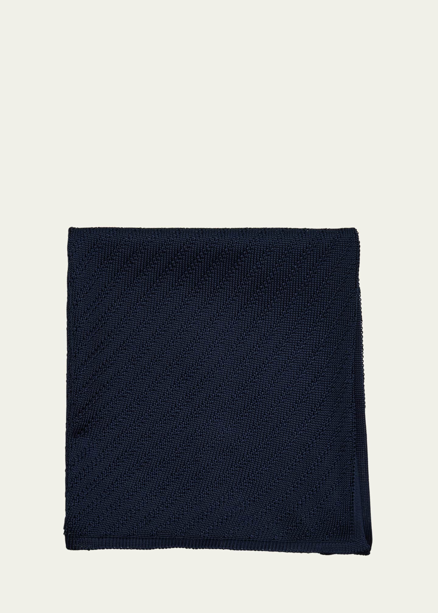 Brioni Men's Silk Knit Pocket Square - Bergdorf Goodman