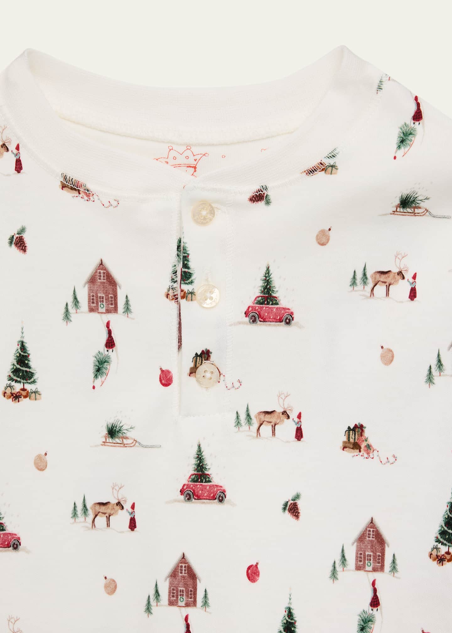 Marie Chantal Derek Little Christmas Tree Pajama Set, Size 2-10 ...