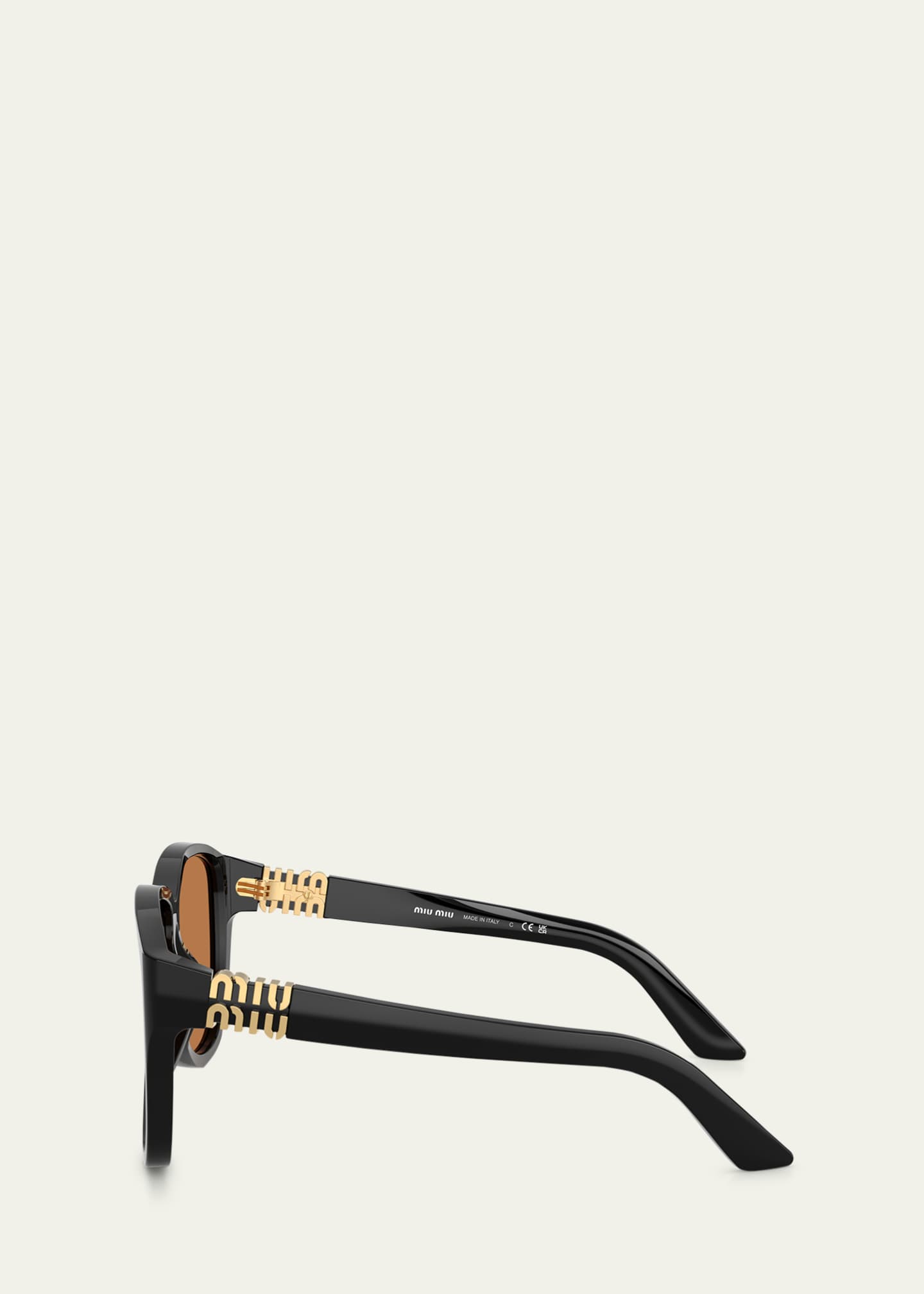 Miu Miu Acetate Aviator Sunglasses - Bergdorf Goodman