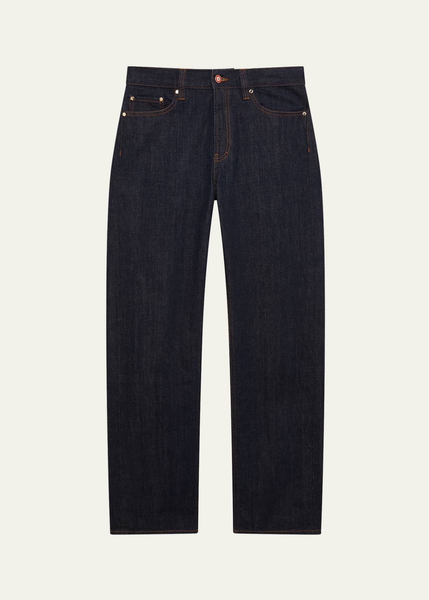 CASABLANCA Men's Laurel Straight-Fit Selvedge Denim Jeans - Bergdorf ...