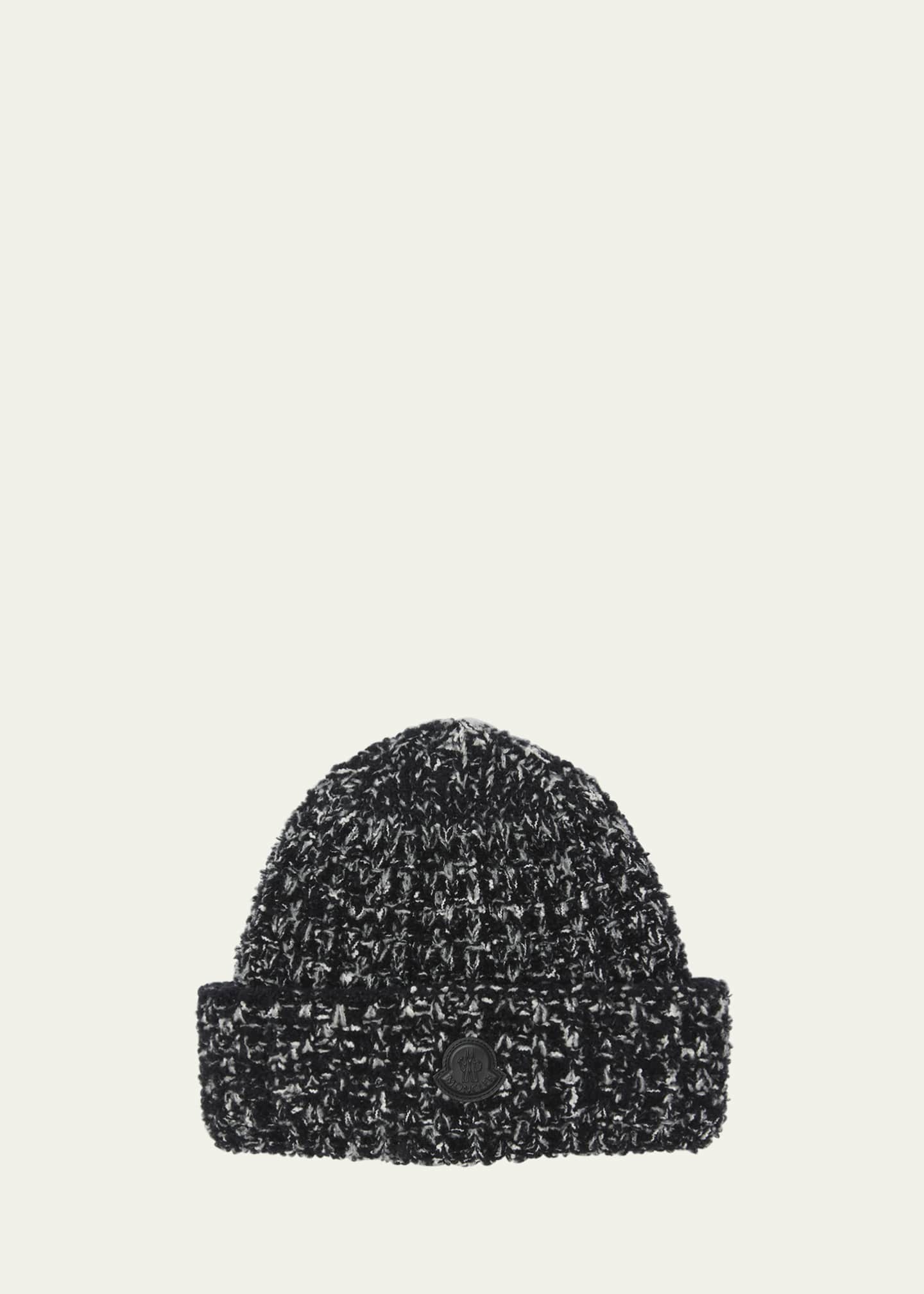 Moncler Marled Wool Beanie - Bergdorf Goodman