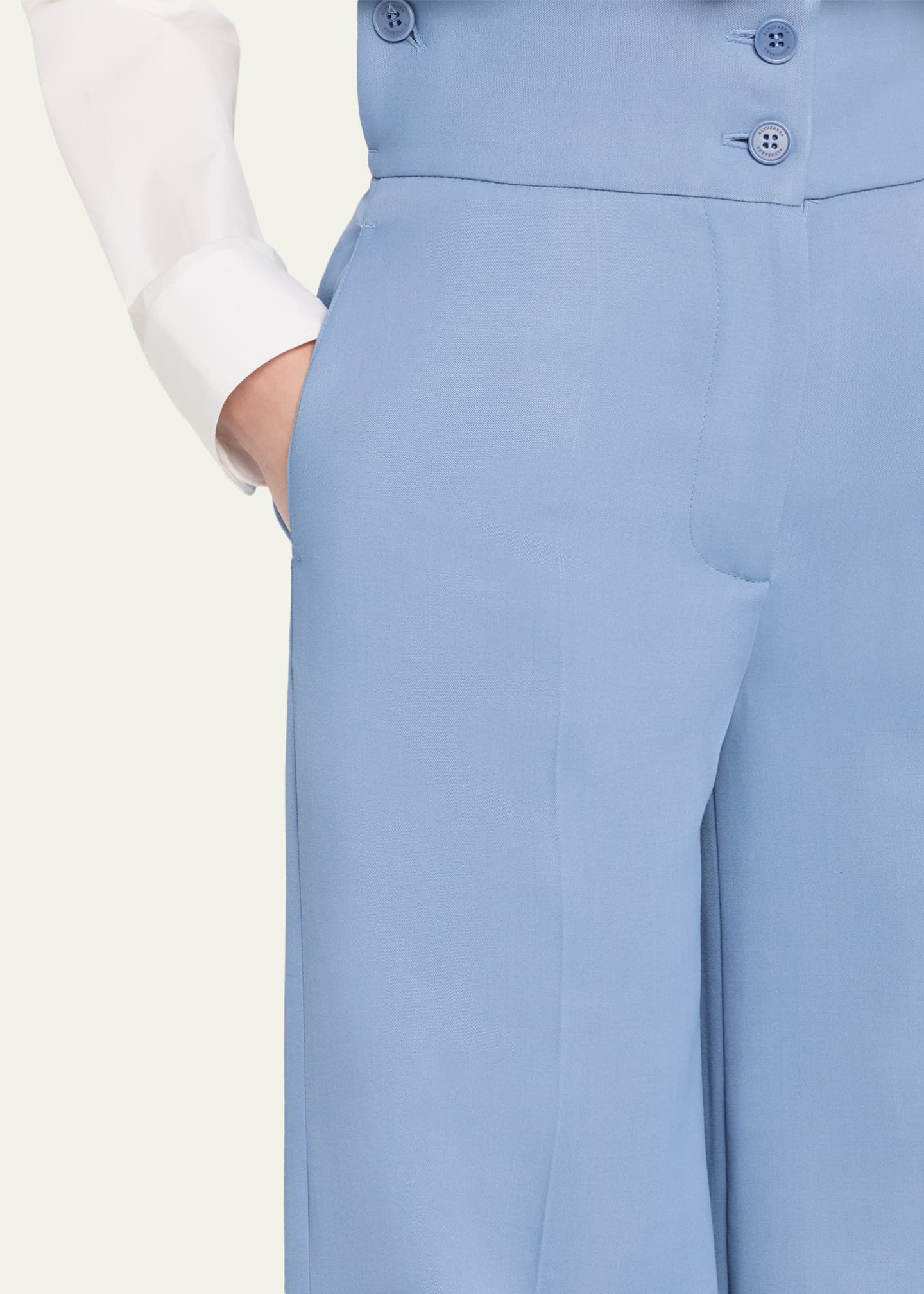 Altuzarra Rudy High-Rise Wide-Leg Pants - Bergdorf Goodman