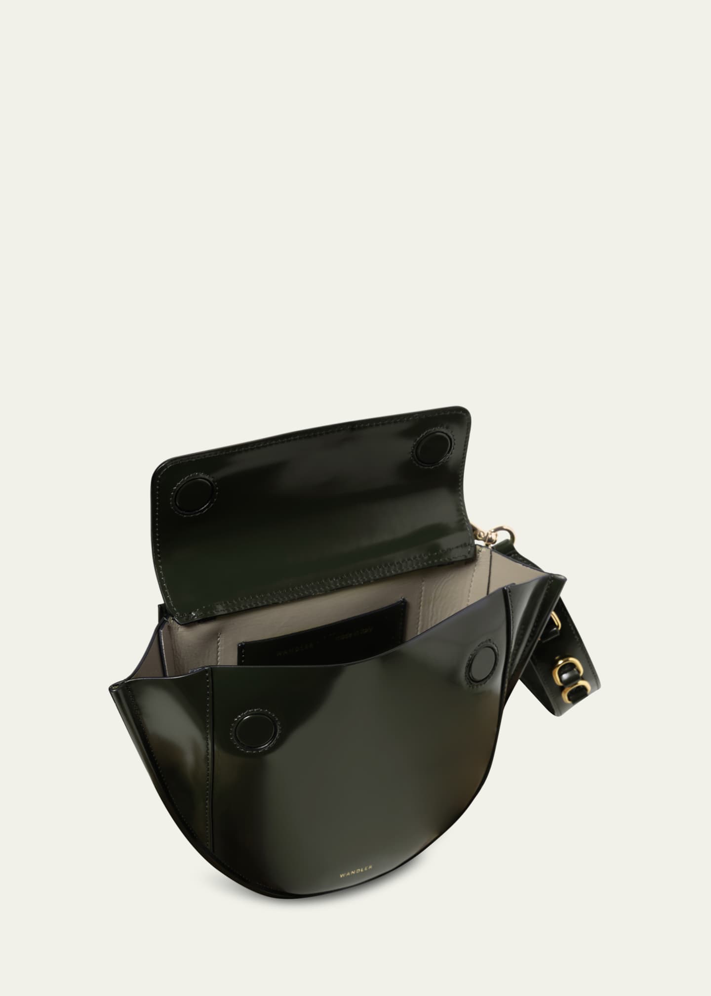 Wandler Hortensia Mini Patent Leather Shoulder Bag - Bergdorf Goodman