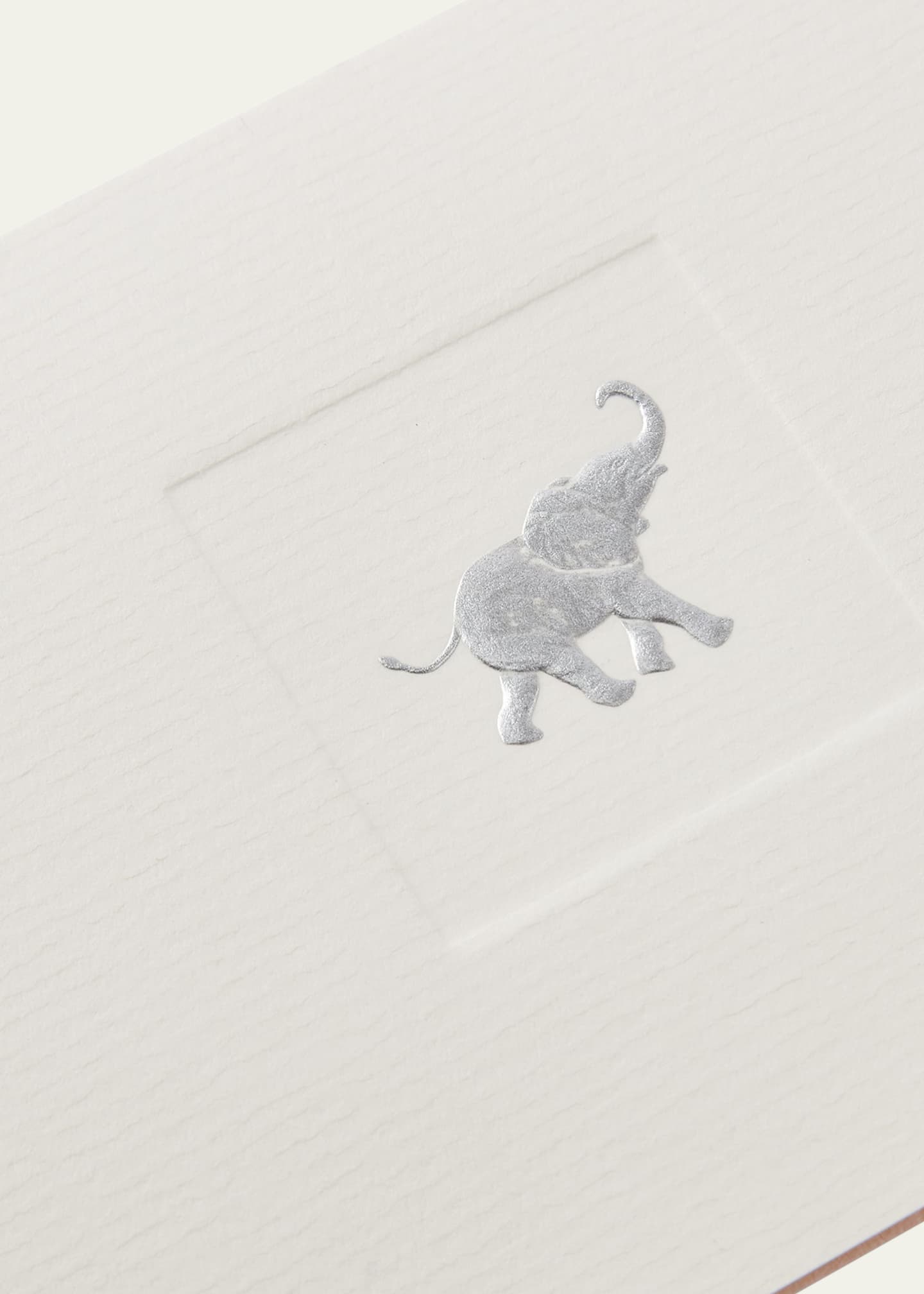 Smythson Elephant Note Cards, Set of 10 - Bergdorf Goodman