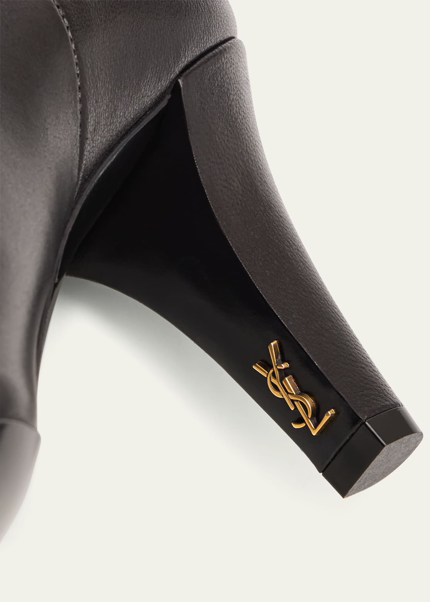 Saint Laurent Jill Smooth Leather Knee-High Boots - Bergdorf Goodman