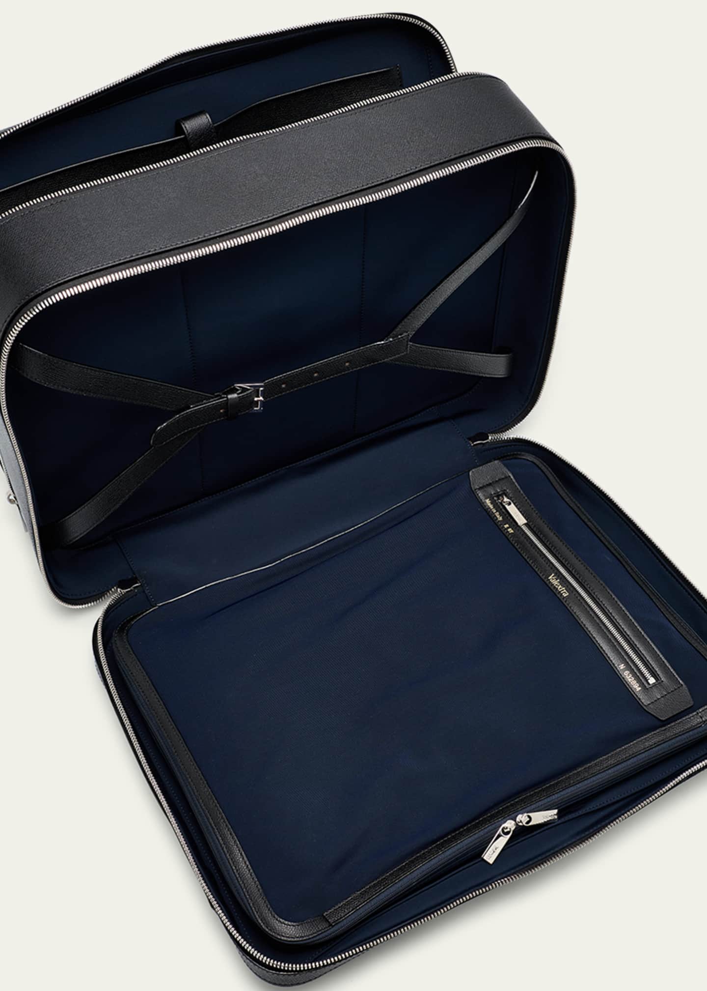 Valextra Men's Avietta Millepunte Calfskin Travel Suitcase - Bergdorf ...