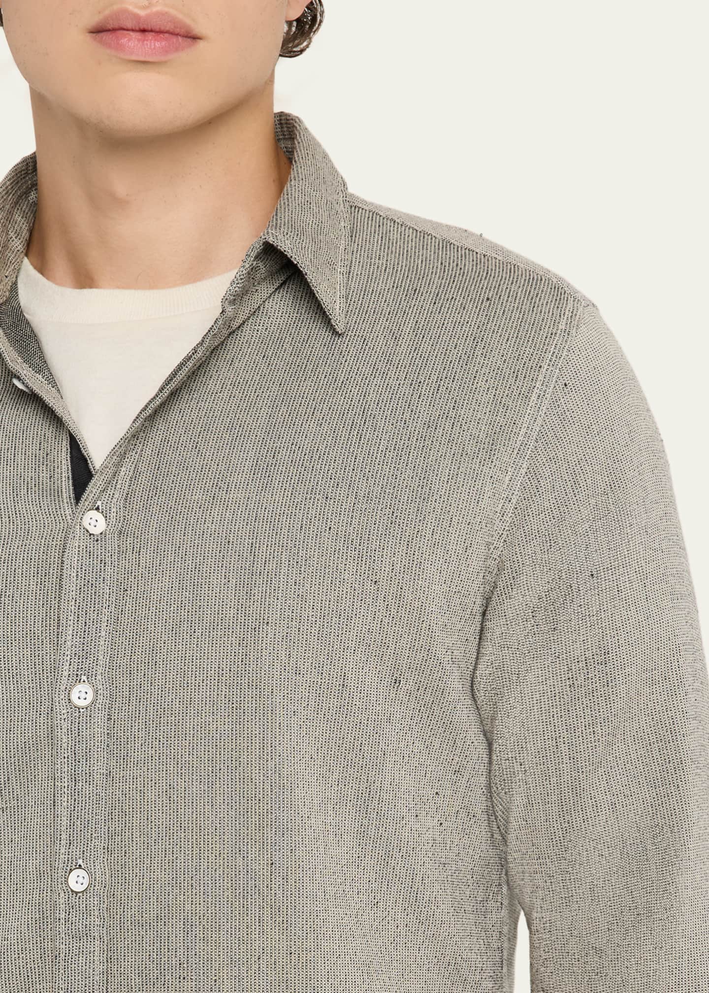 Rag & Bone Men's Tomlin Stretch-Cotton Dobby Button-Down Shirt ...