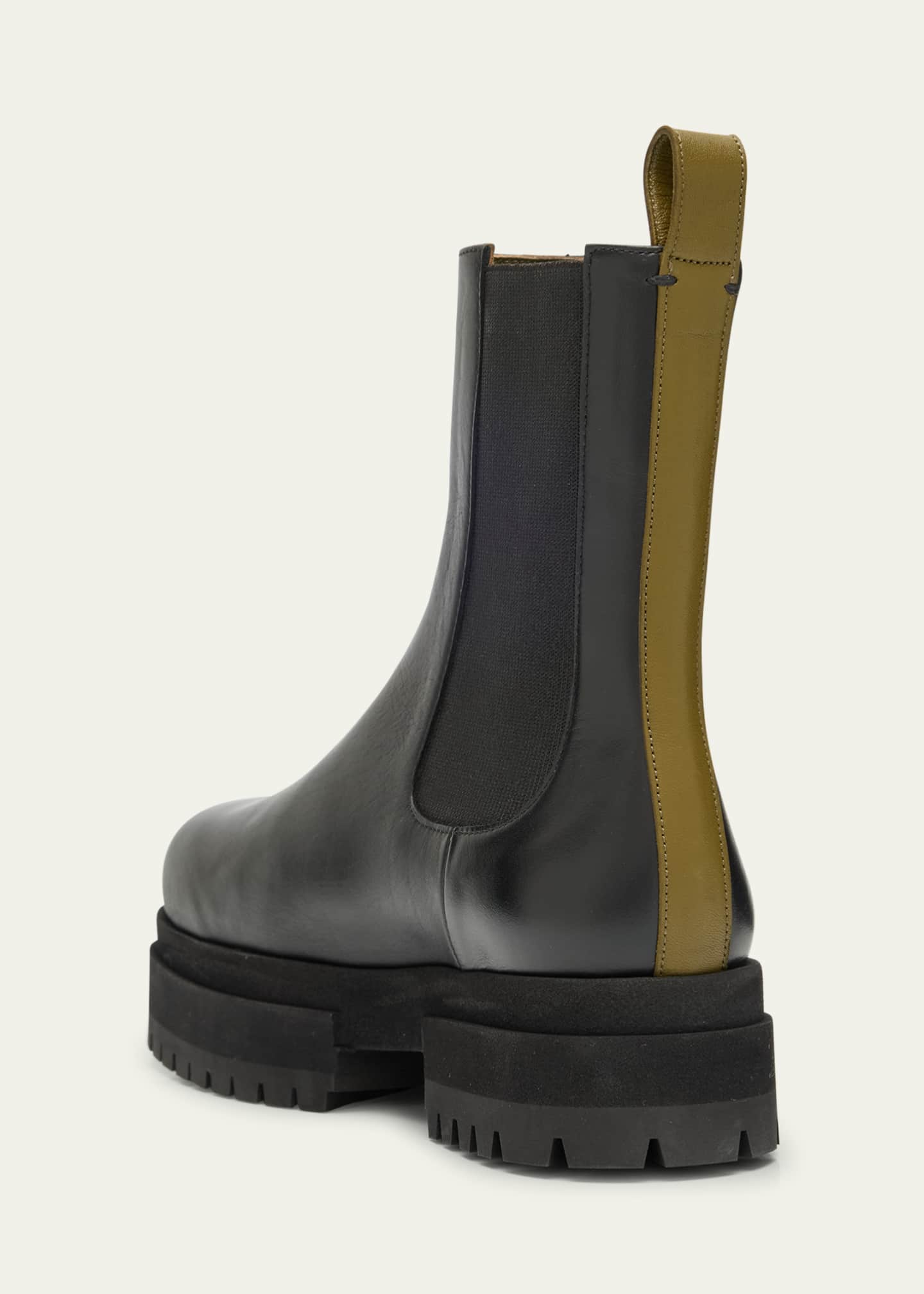 Maria Luca Acacia Leather Chelsea Boots - Bergdorf Goodman