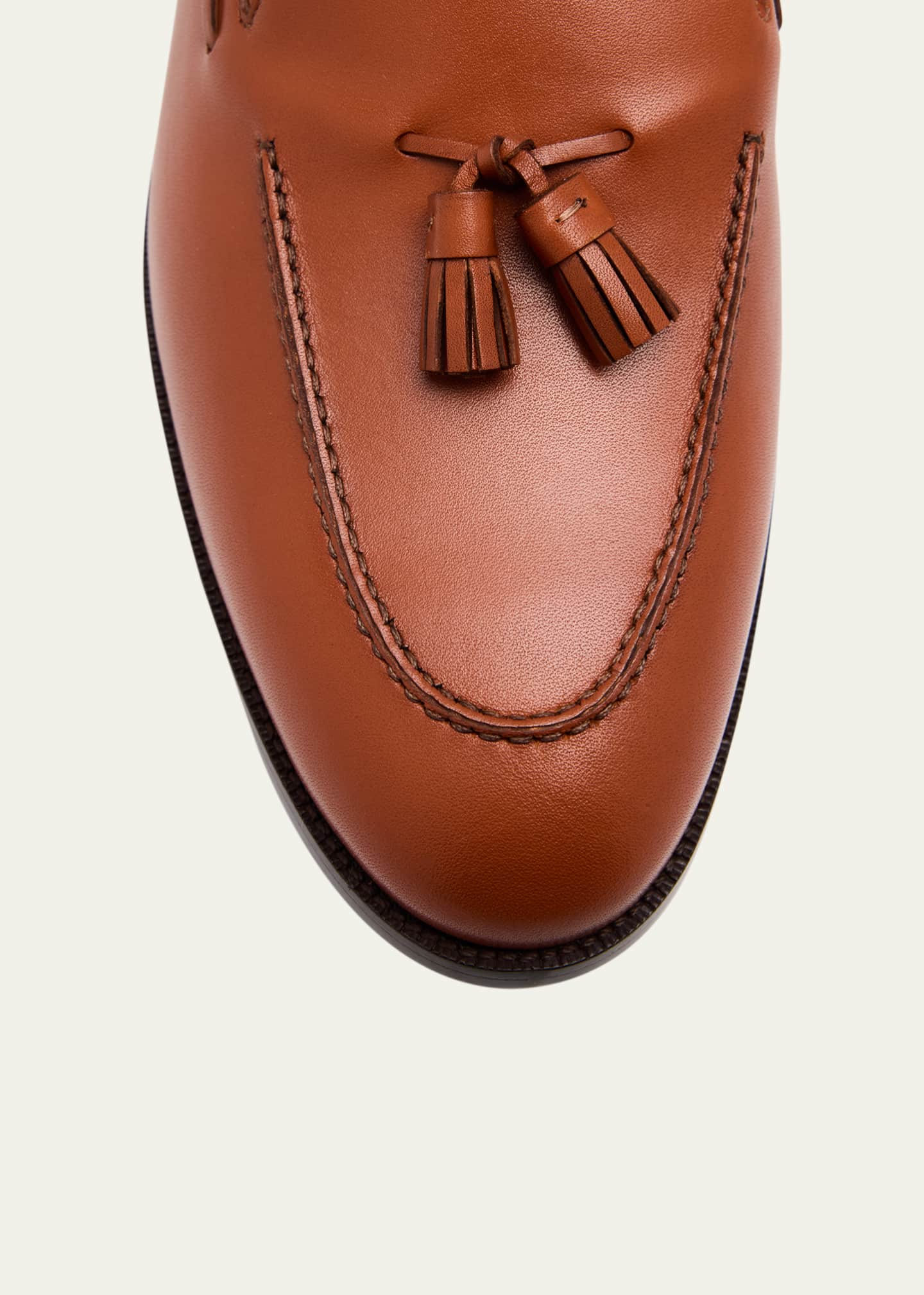 Loro Piana Serge Prestige Calfskin Tassel Loafers - Bergdorf Goodman