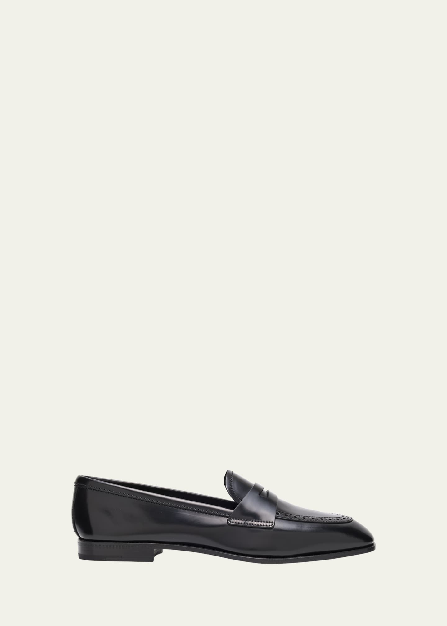 Church's Fume Polished Leather Loafers - Bergdorf Goodman