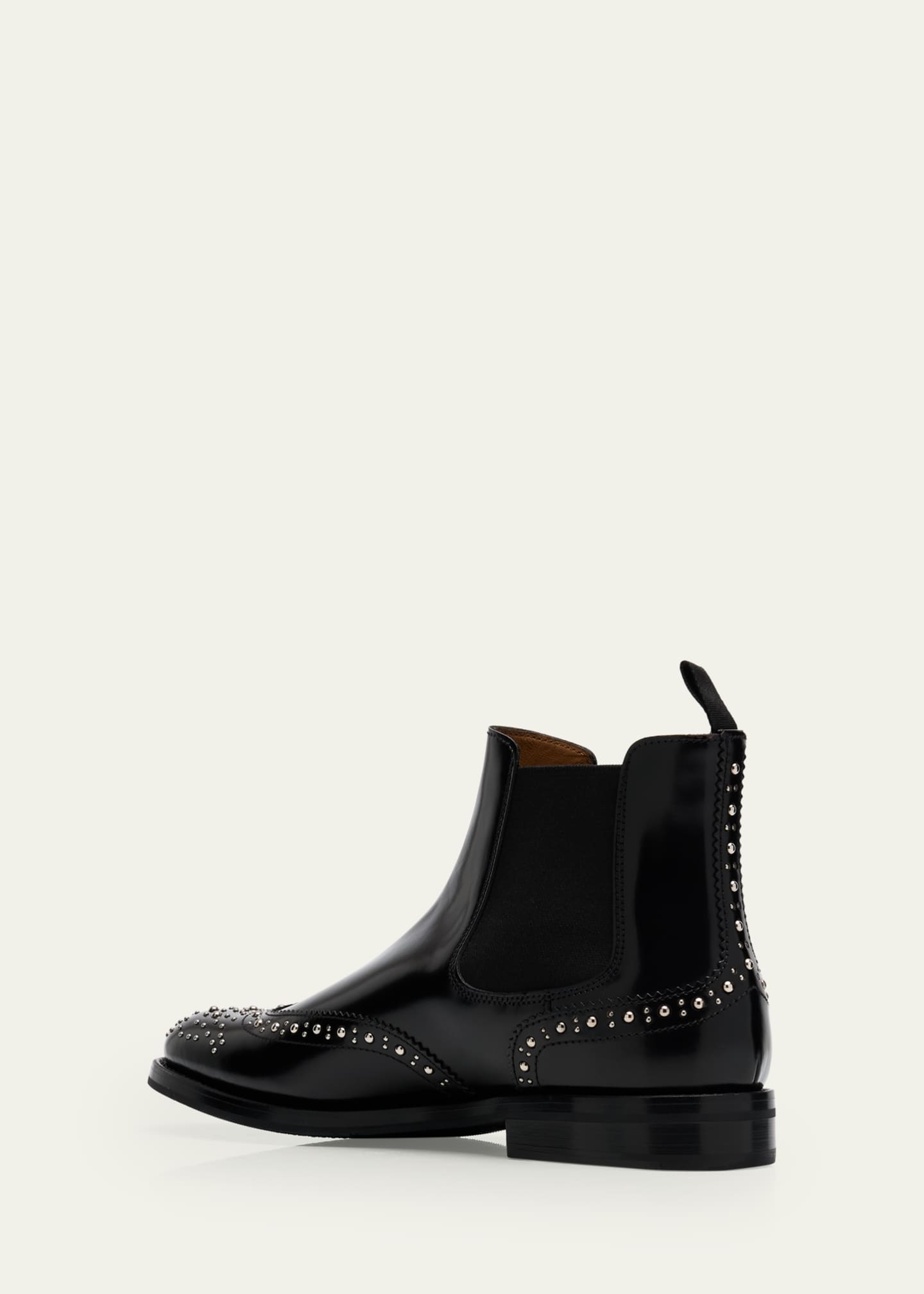 Church's Ketsby Studded Leather Chelsea Boots - Bergdorf Goodman
