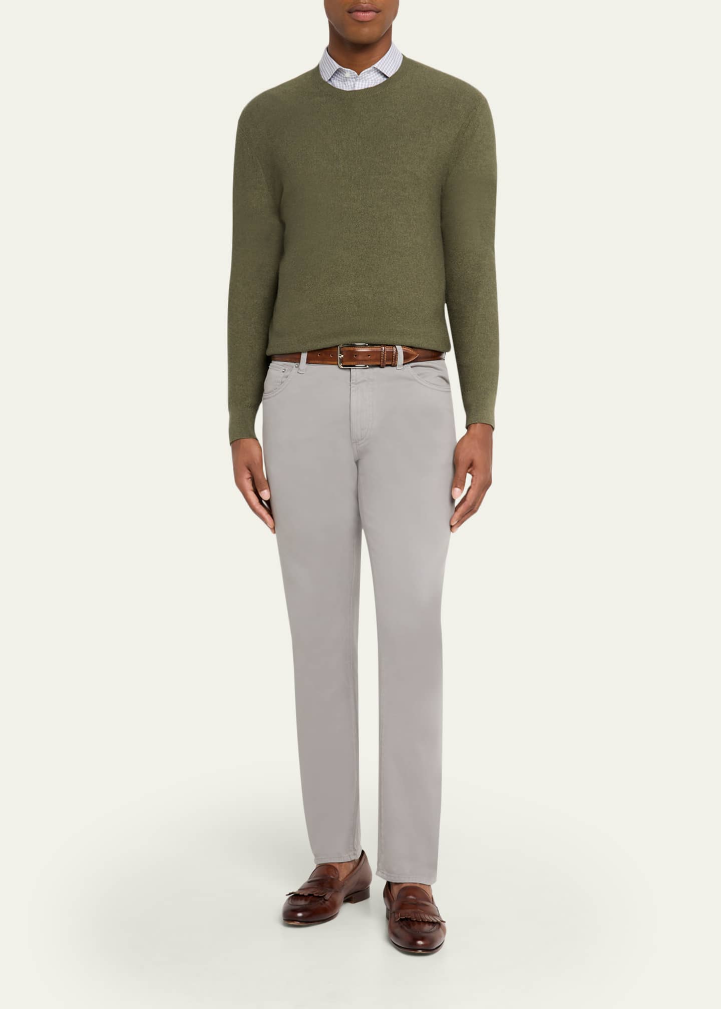 Ralph Lauren Purple Label Men's Wool Slim Five-Pocket Pants - Bergdorf ...