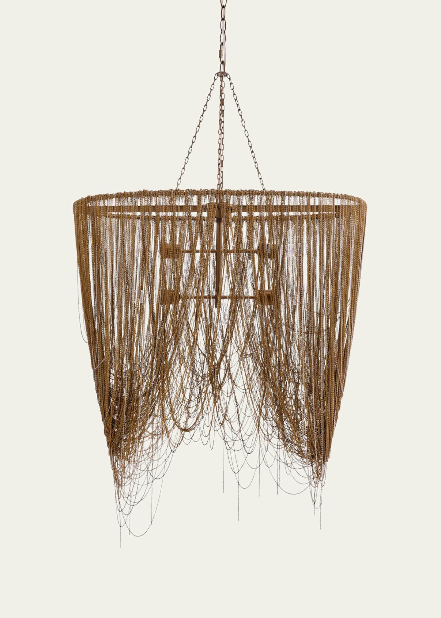 Arteriors Layla 36" 4-Light Chandelier - Bergdorf Goodman