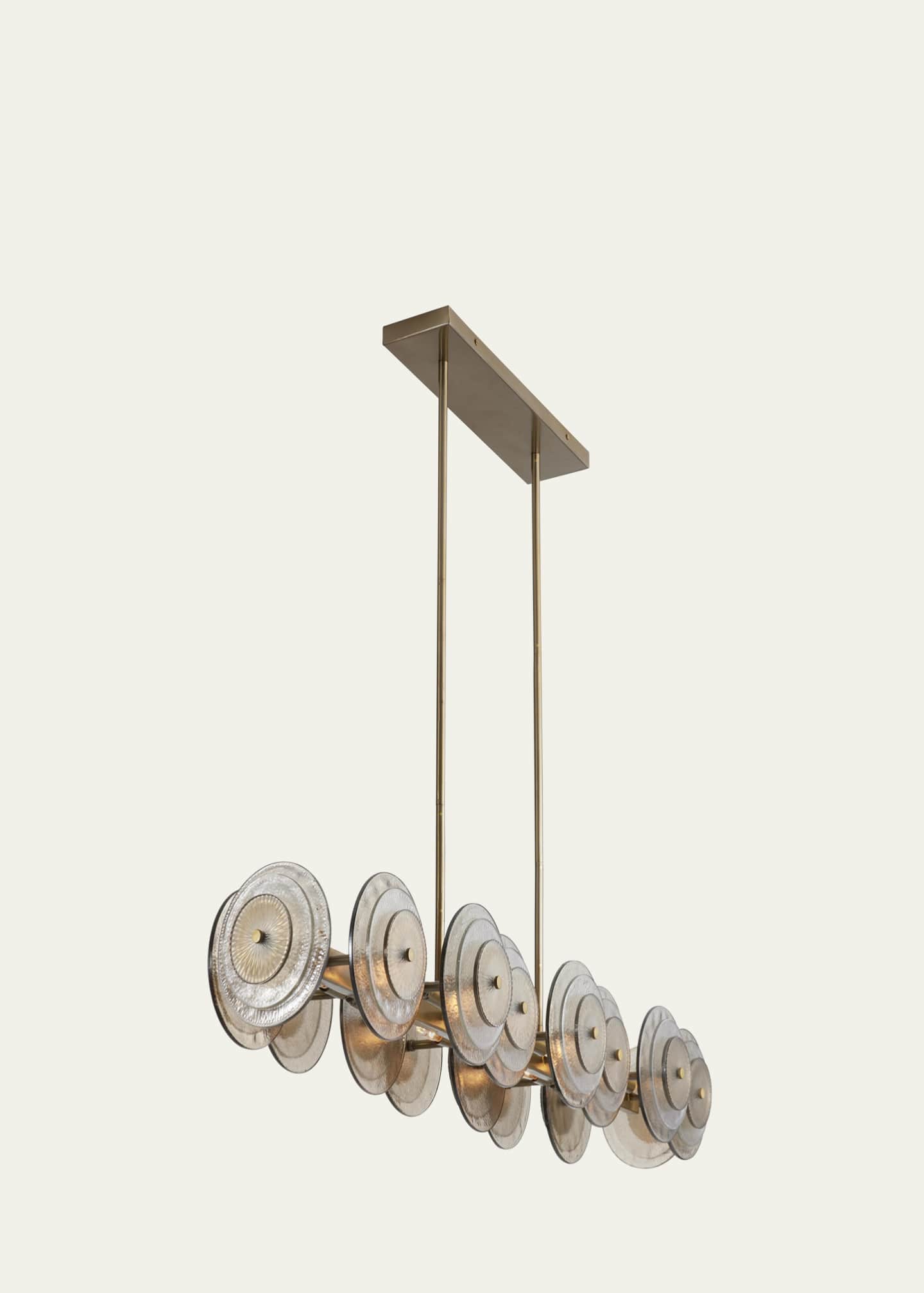 Arteriors Kinlee 51" 12-Light Chandelier - Bergdorf Goodman