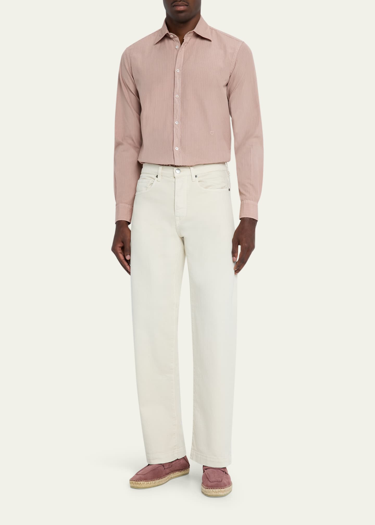 Massimo Alba Men's Genova Stripe Cotton Button-Down Shirt - Bergdorf ...