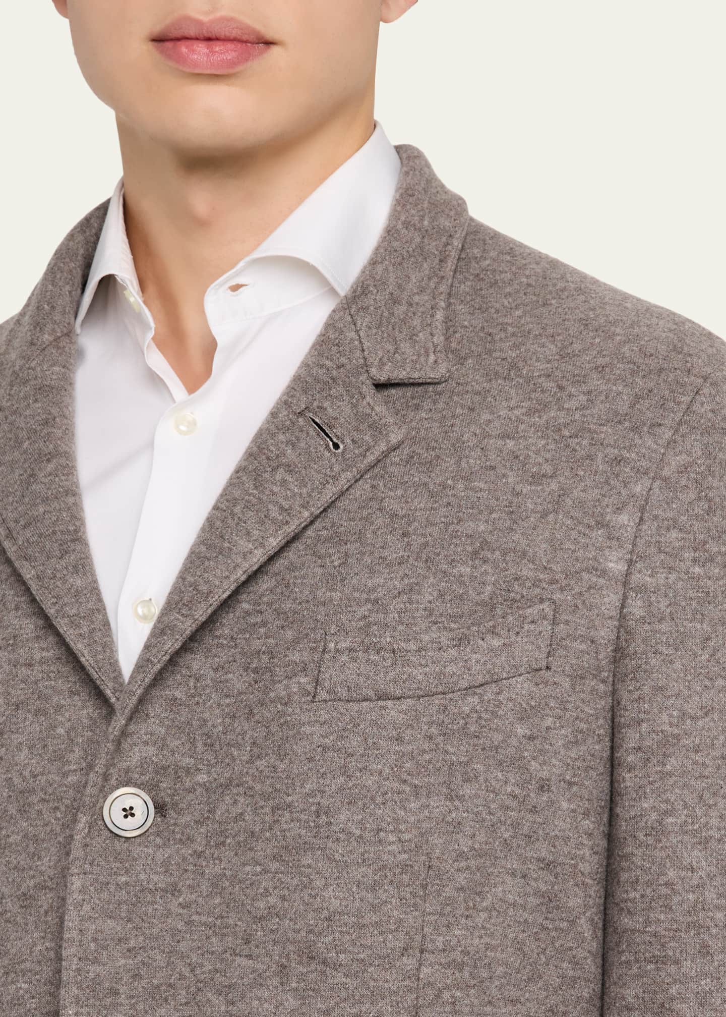 Fedeli Men's Double-Face Cashmere Chore Jacket - Bergdorf Goodman
