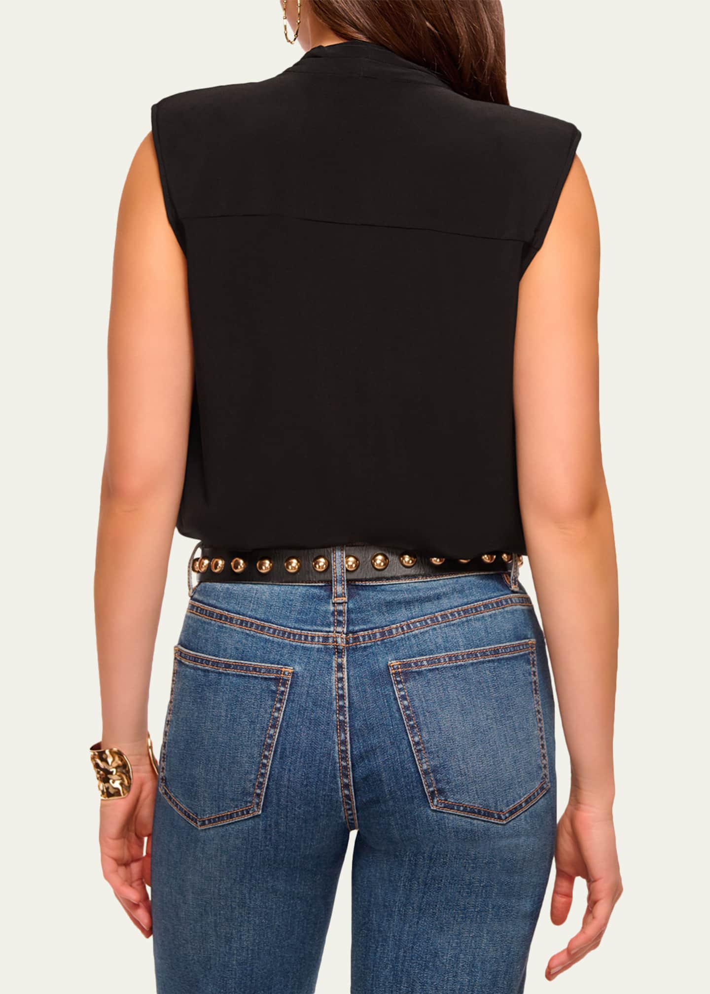 Ramy Brook Eden Sleeveless Cowl-Neck Bodysuit - Bergdorf Goodman