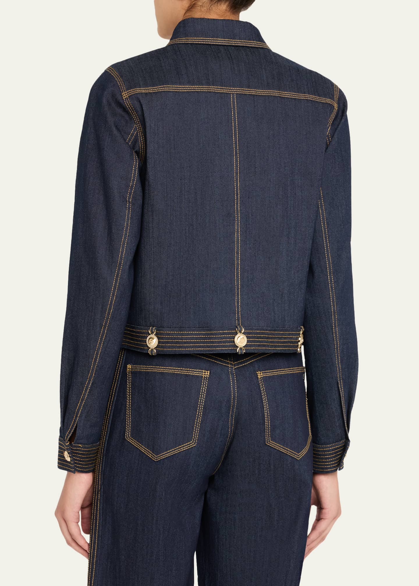 Cinq a Sept Lydie Denim Jacket - Bergdorf Goodman