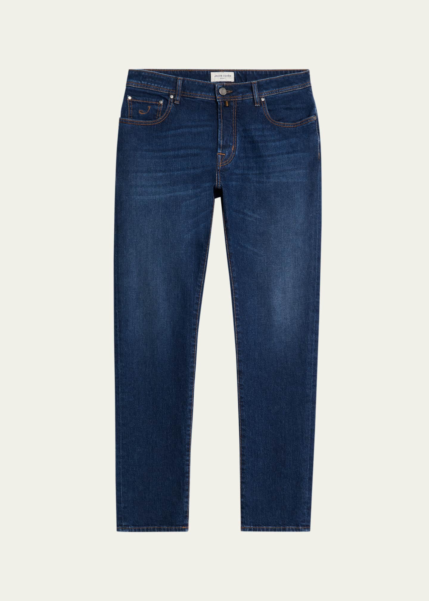 Jacob Cohen Men's Bard Dark-Wash Denim Slim Fit Jeans - Bergdorf Goodman
