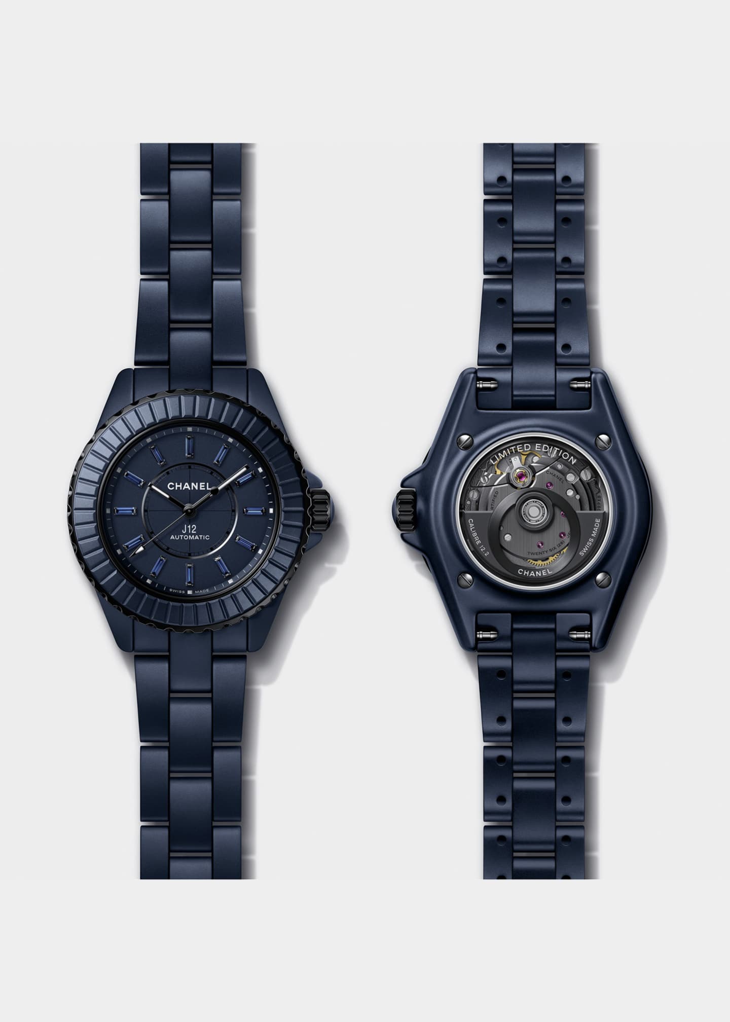CHANEL J12 BLEU WATCH CALIBER 12.2, 33MM - Bergdorf Goodman