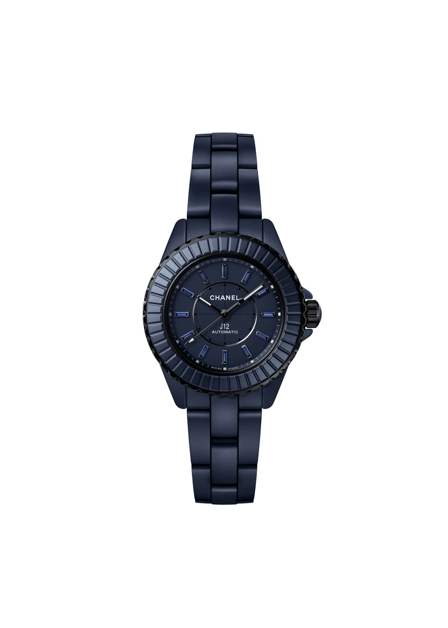 CHANEL J12 BLEU WATCH CALIBER 12.2, 33MM - Bergdorf Goodman