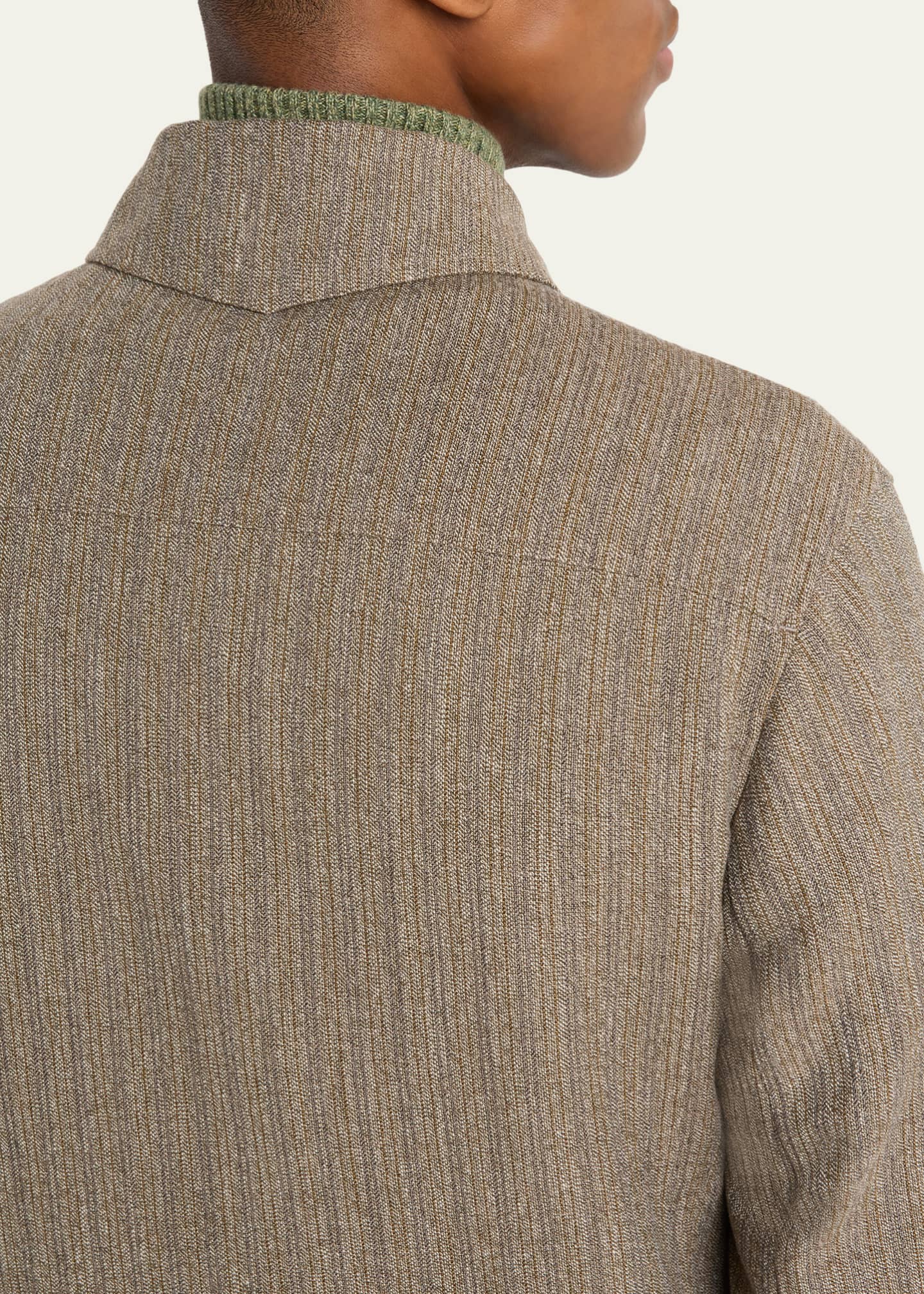 Loro Piana Men's Piers Linen and Virgin Wool Field Jacket - Bergdorf ...