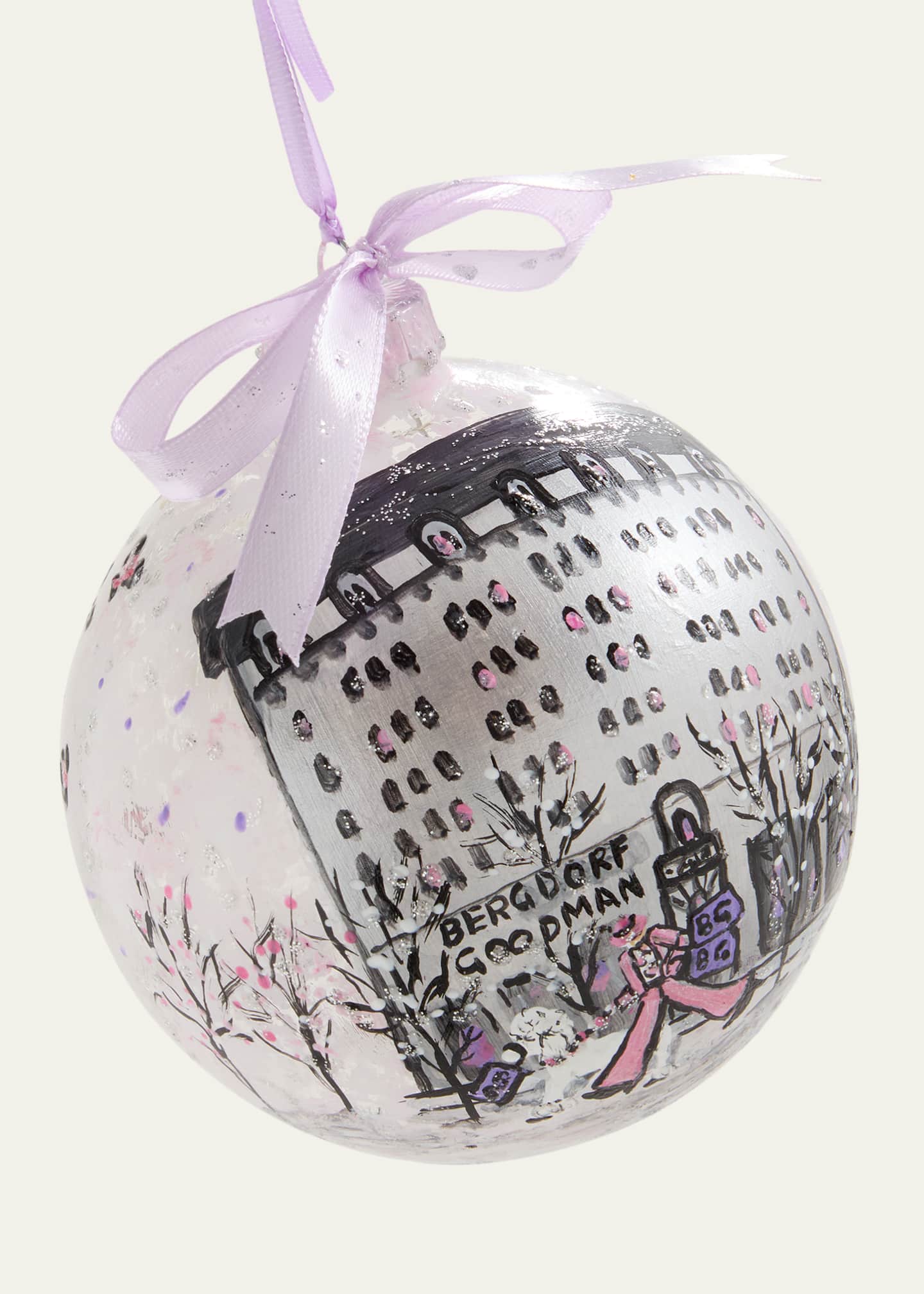 Nancy George-Michalson BG Building Christmas Ornament - Bergdorf Goodman