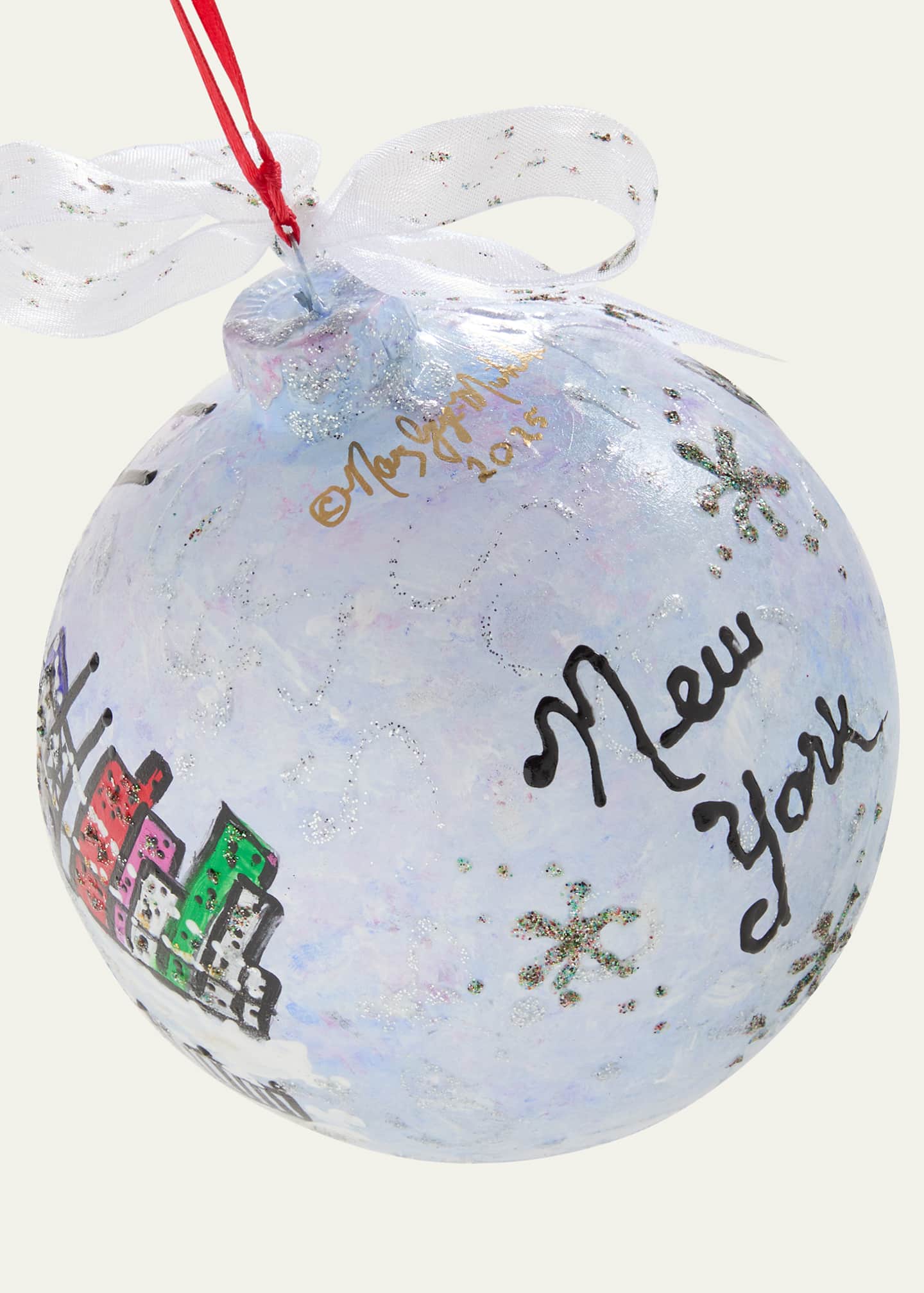Nancy George-Michalson Colorful Bridge Christmas Ornament - Bergdorf ...