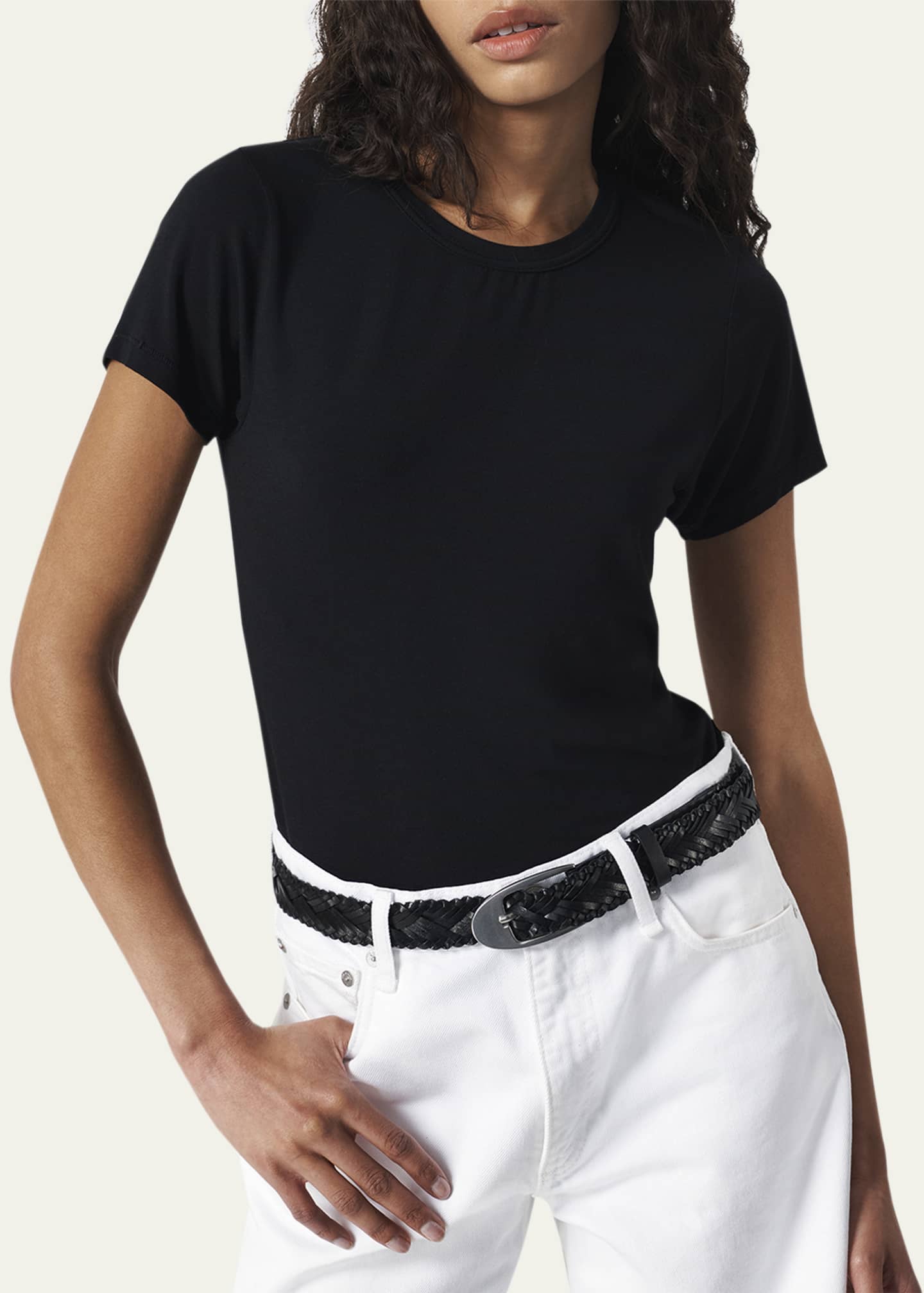 Rag & Bone Gemma Woven Leather Belt - Bergdorf Goodman