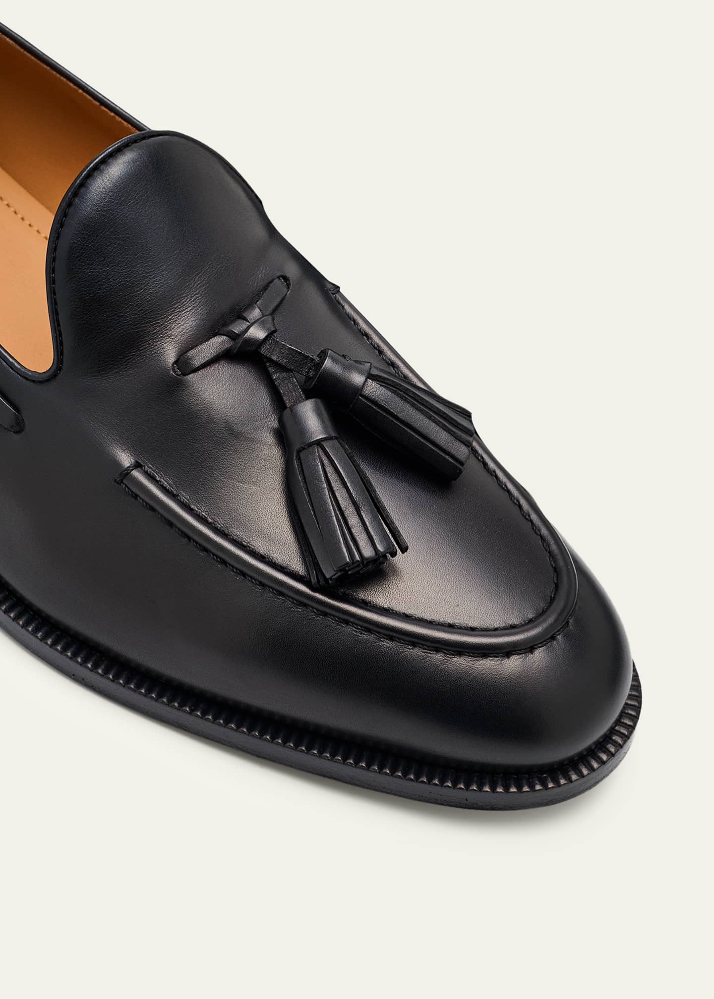 Loro Piana Men's Serge Walk Heritage Leather Tassel Loafers - Bergdorf ...