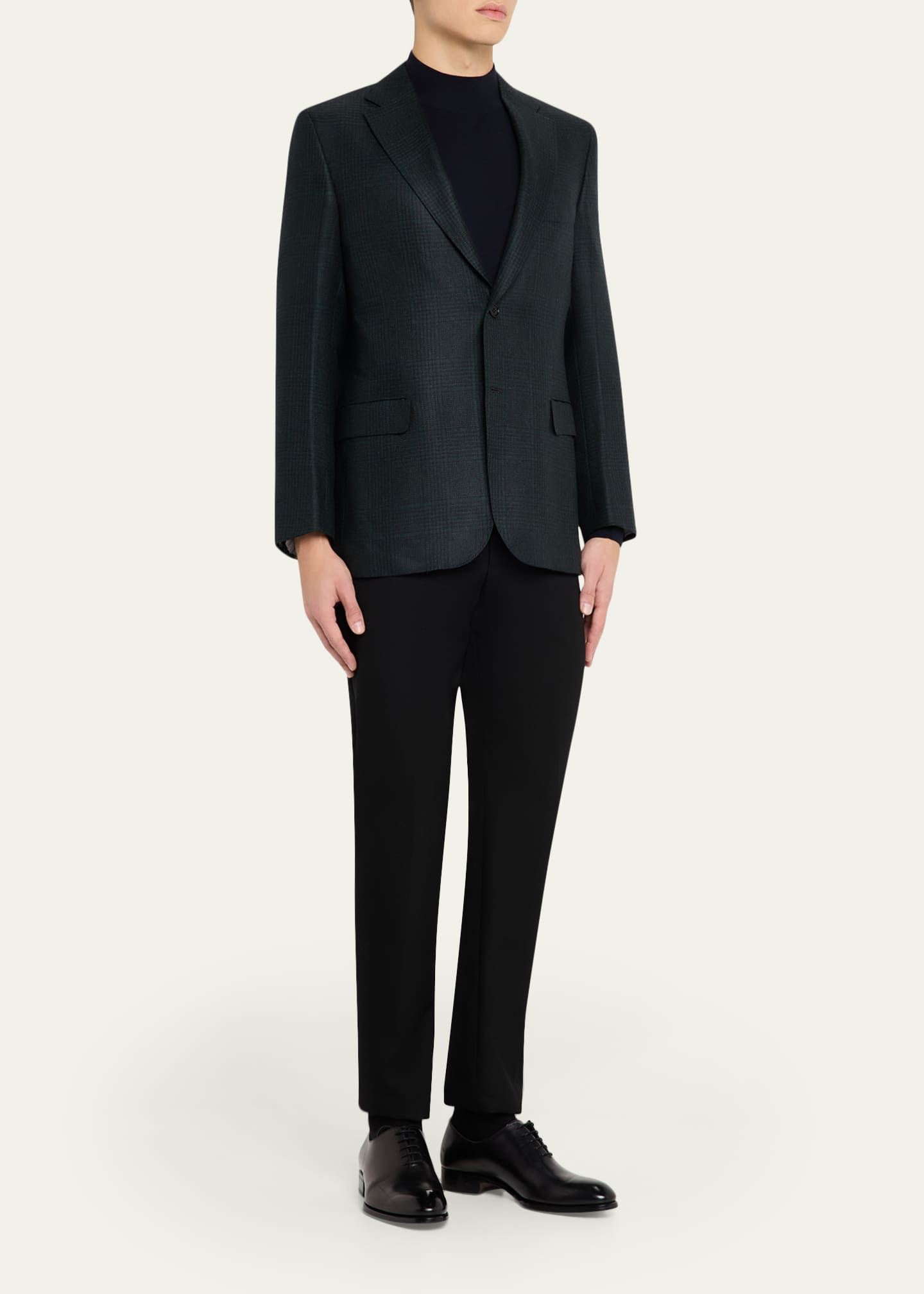 Brioni Men's Cashmere Tonal Plaid Single-Breasted Sport Coat - Bergdorf ...