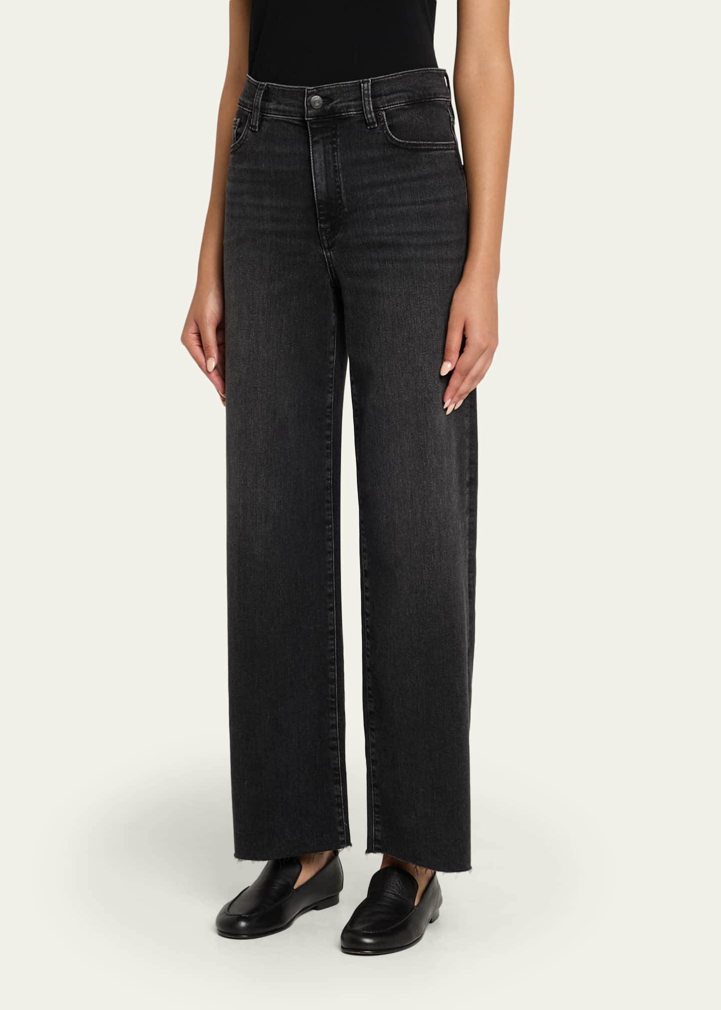 FRAME Le Slim Palazzo Jeans - Bergdorf Goodman