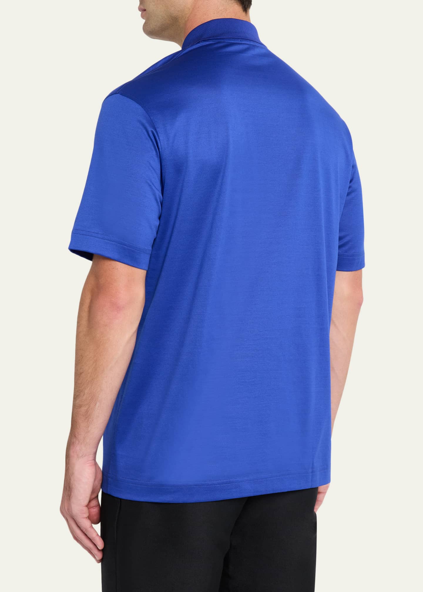 Charvet Men's Cotton Jersey Polo Shirt - Bergdorf Goodman