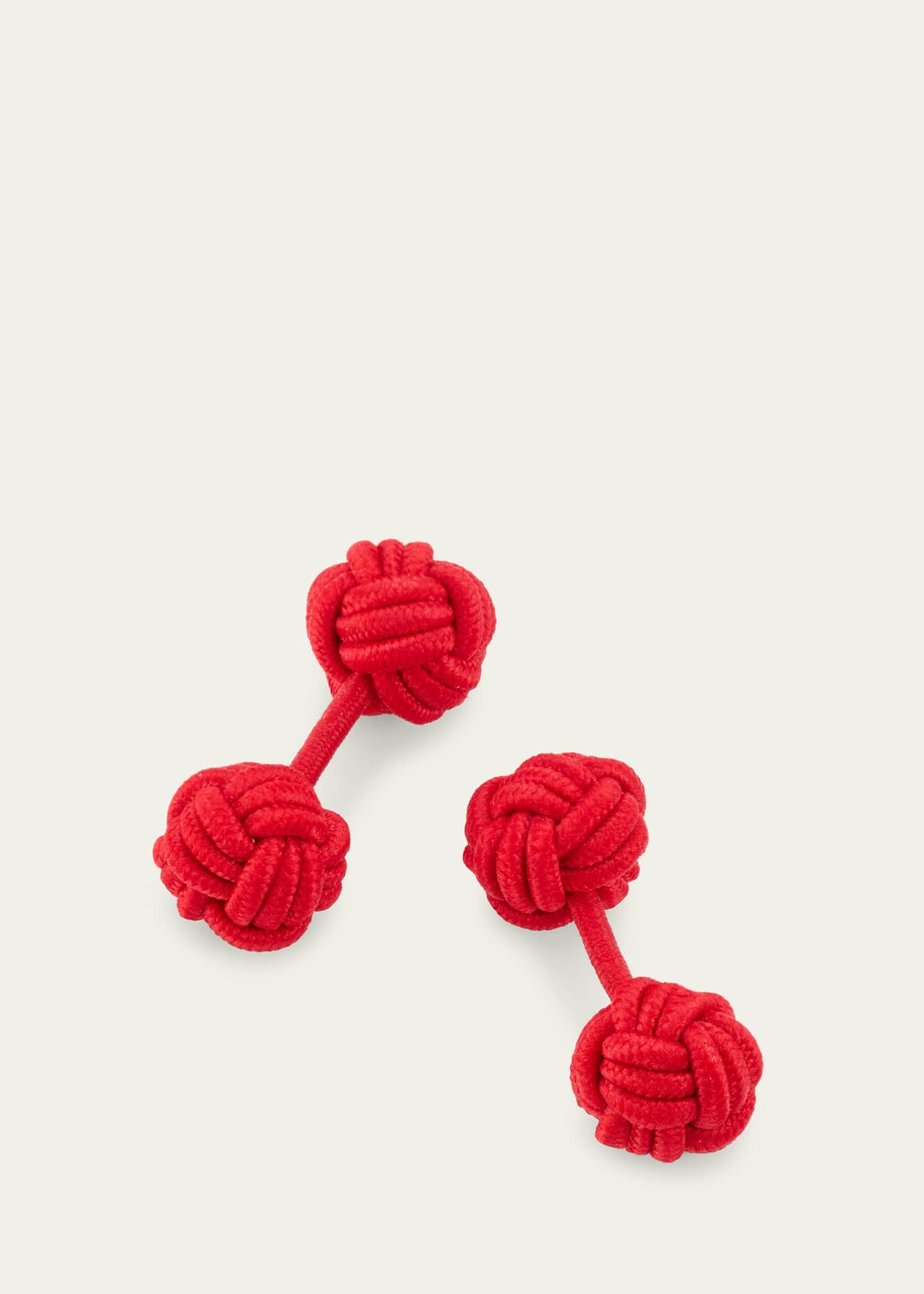 Charvet Men's Knotted Cotton Cufflinks - Bergdorf Goodman