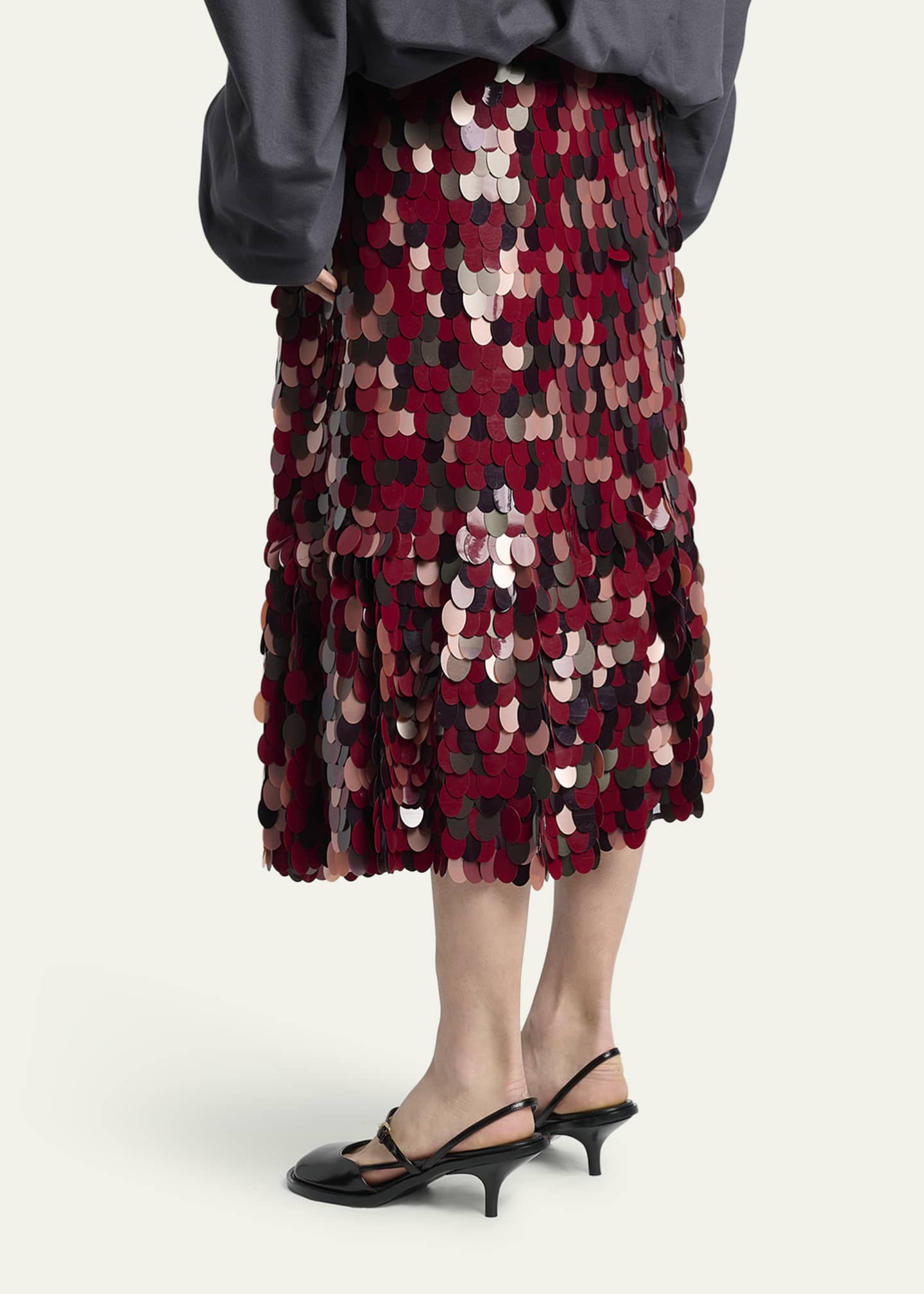 Dries Van Noten Sprity Sequined Midi Wrap Skirt - Bergdorf Goodman