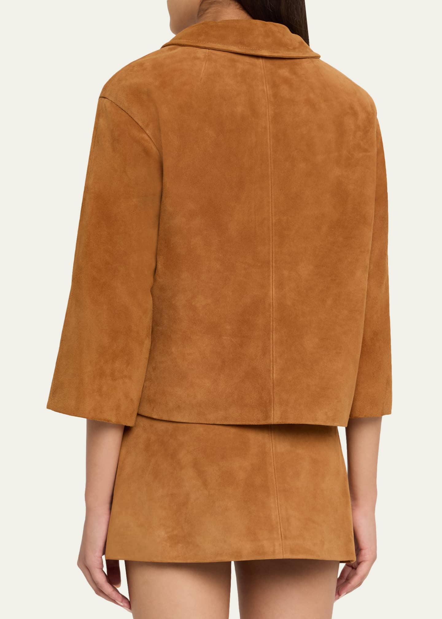 Marc Jacobs Suede Doll Jacket - Bergdorf Goodman
