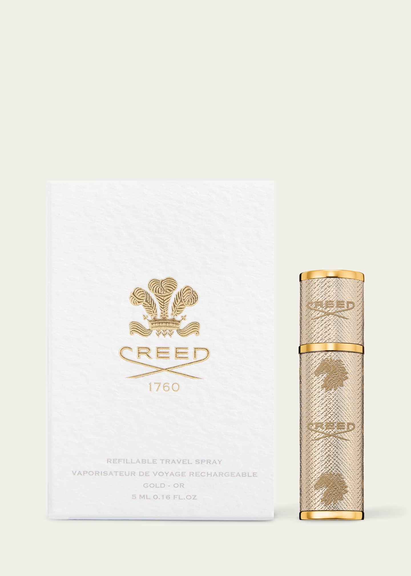 CREED Refillable Gold Travel Spray Atomizer, 0.16 oz. - Bergdorf Goodman