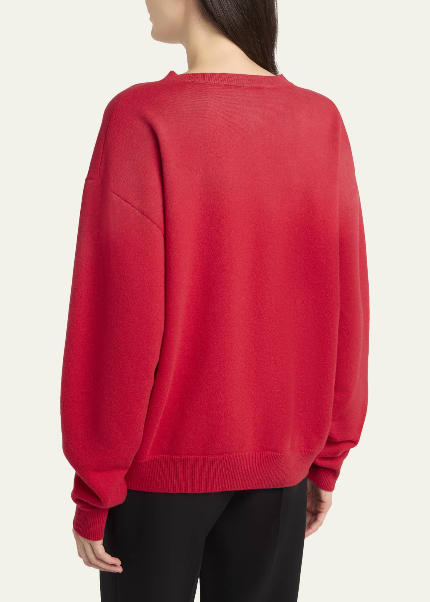 THE ROW Leora Cashmere Crewneck Sweater - Bergdorf Goodman
