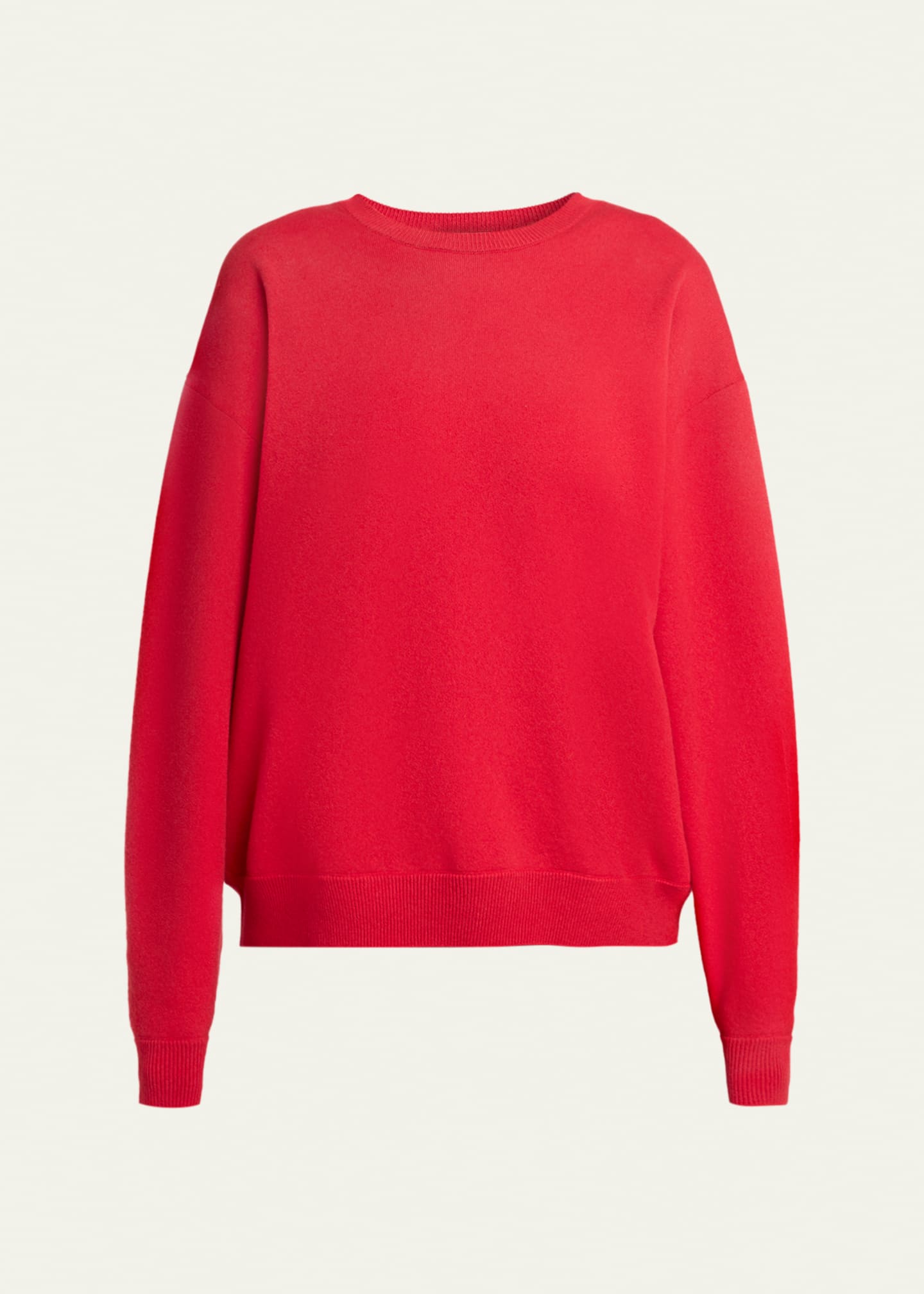 THE ROW Leora Cashmere Crewneck Sweater - Bergdorf Goodman